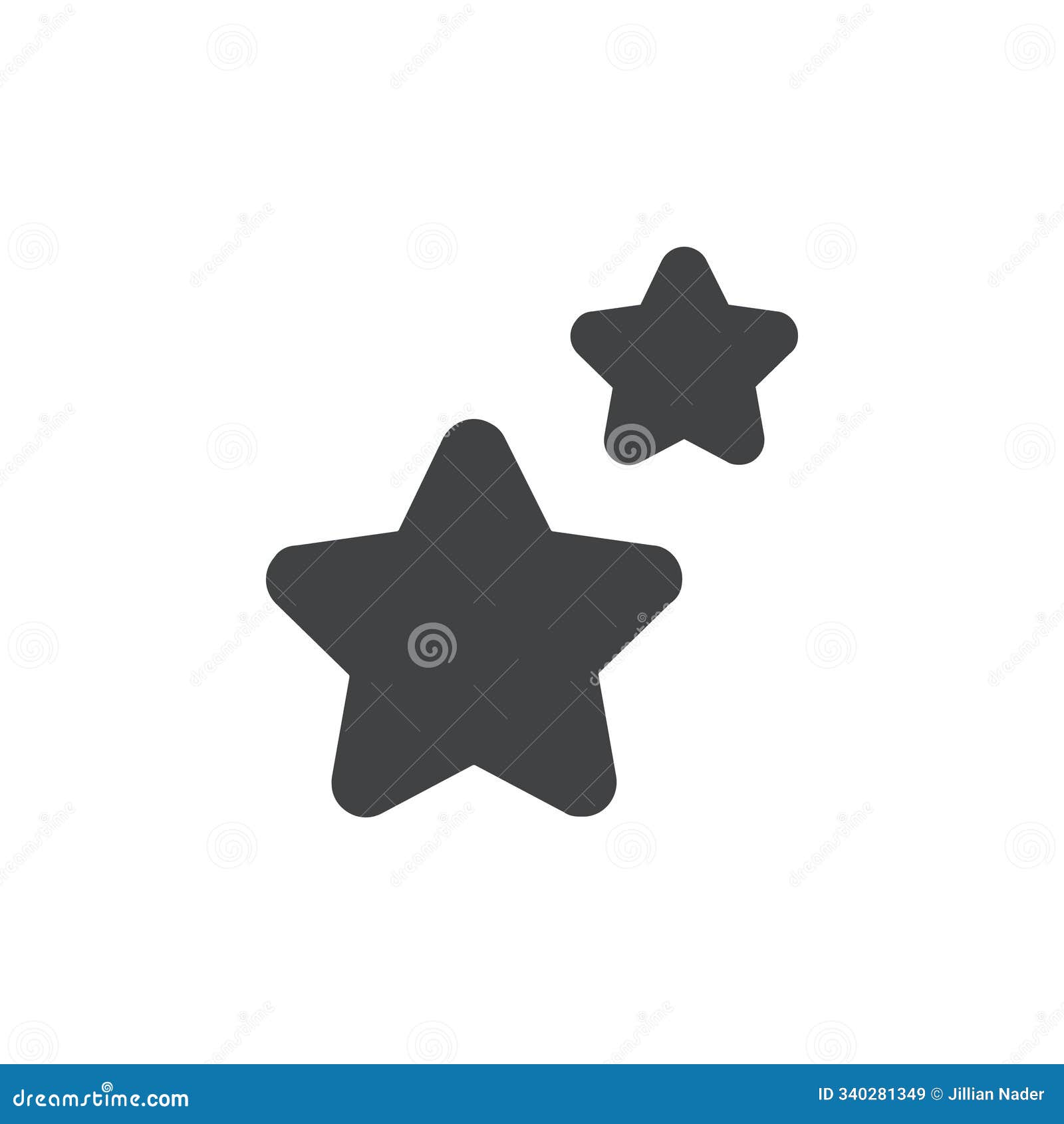 Star Icon Simple Vector Symbol Stock Vector - Illustration of isolated ...