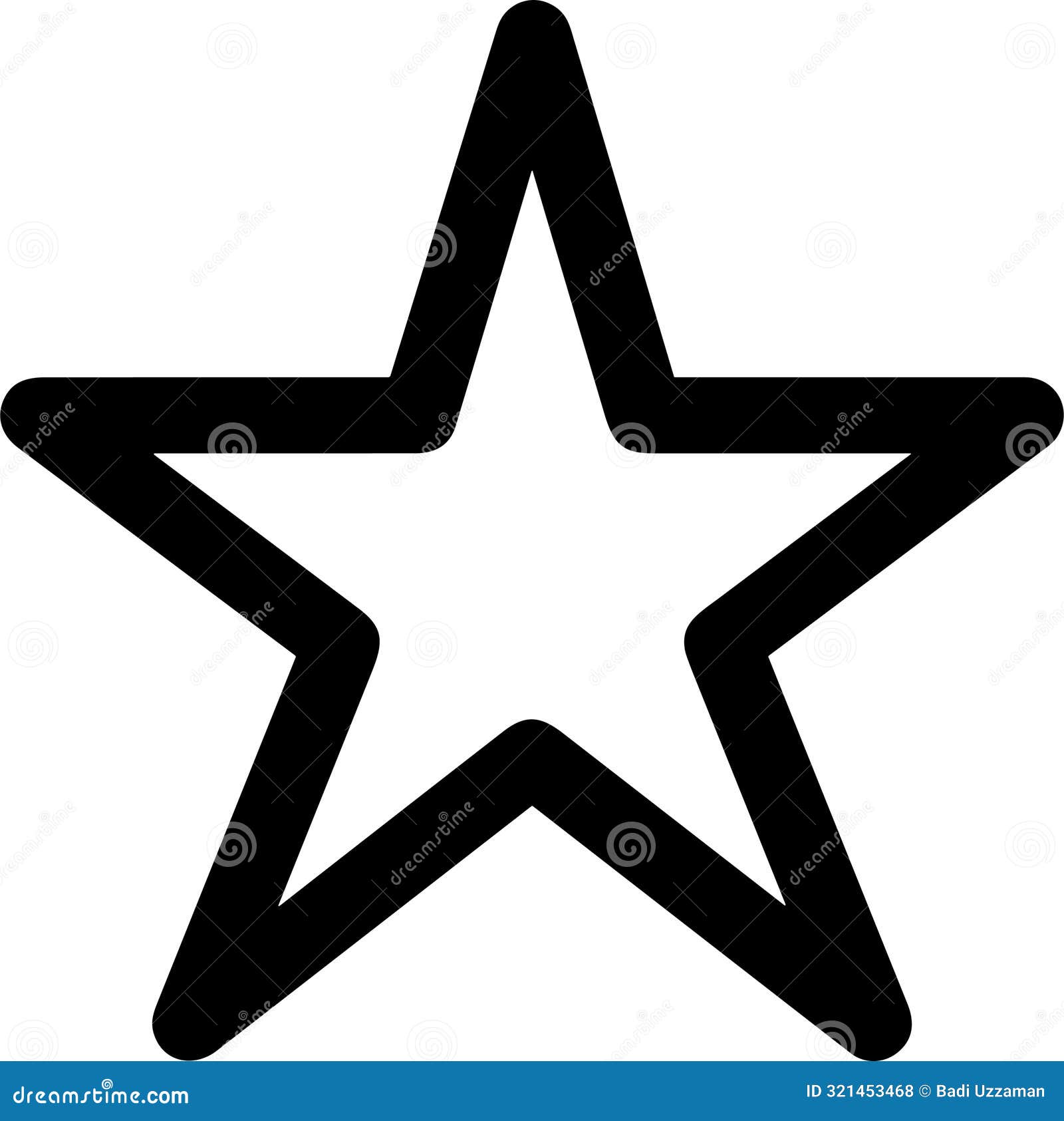 Star Icon Symbol Vector Image Illustration Stock Illustration ...