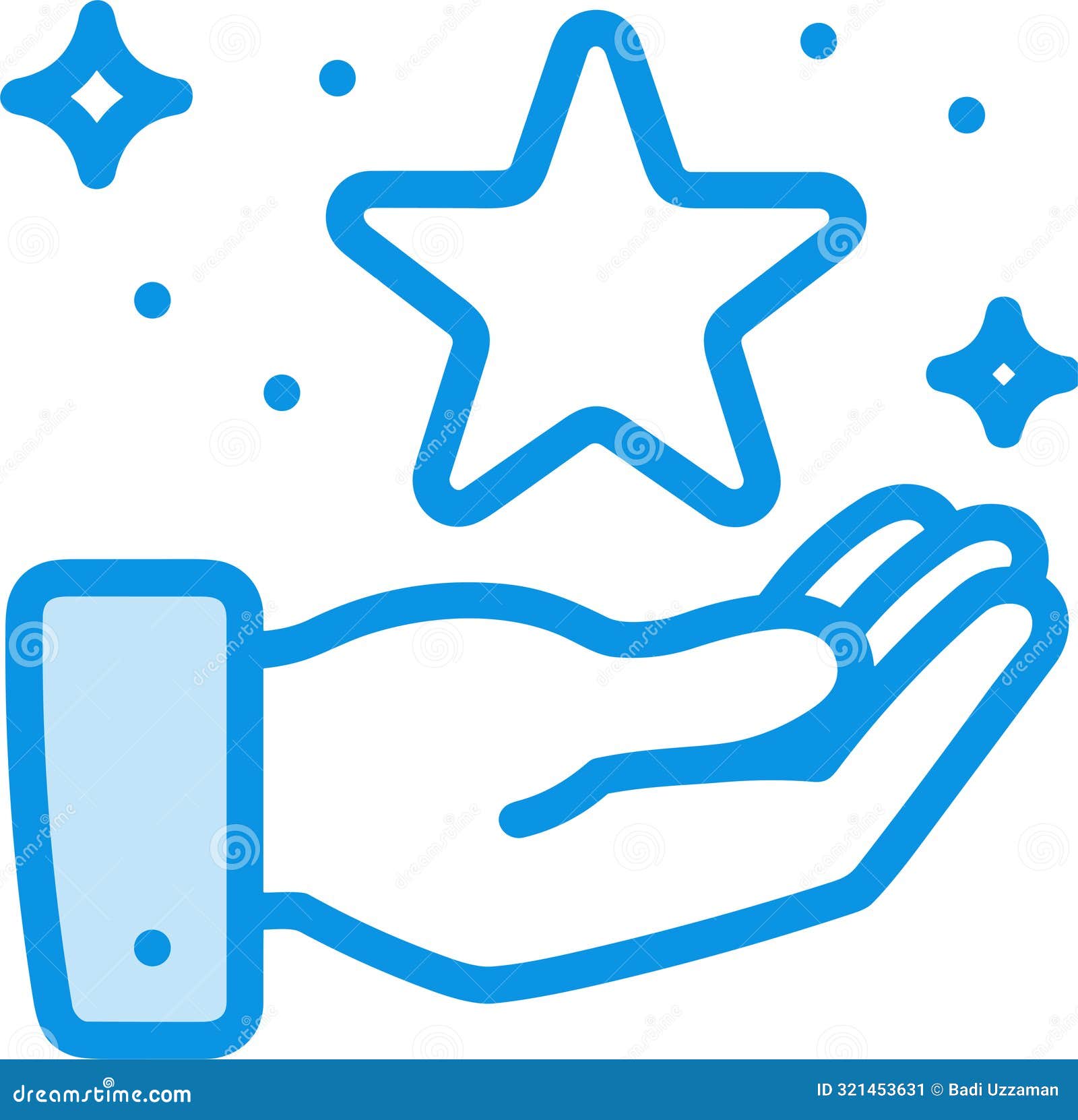 Star Icon Symbol Vector Image Illustration Stock Illustration ...