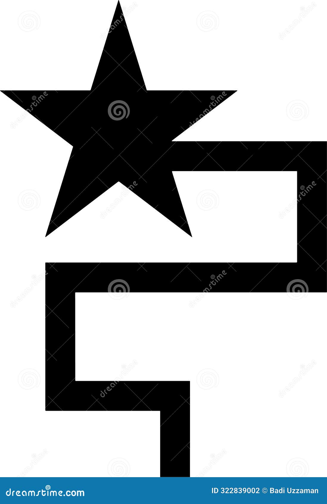 Star Icon Symbol Vector Image Stock Vector - Illustration of point ...