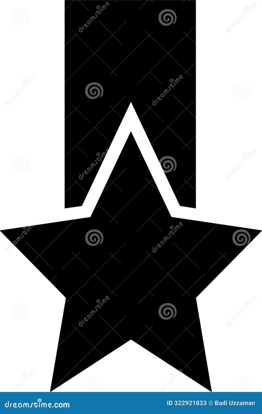 Star Icon Symbol Vector Image Stock Vector - Illustration of element ...