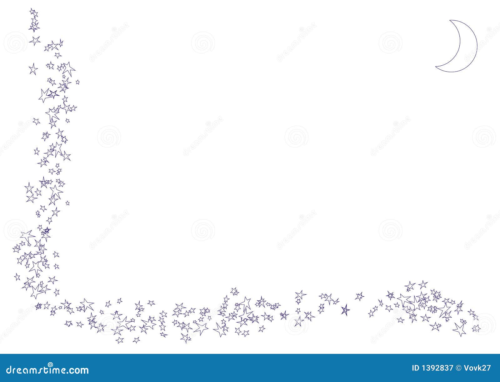 Star imagination. stock illustration. Illustration of postcard - 1392837