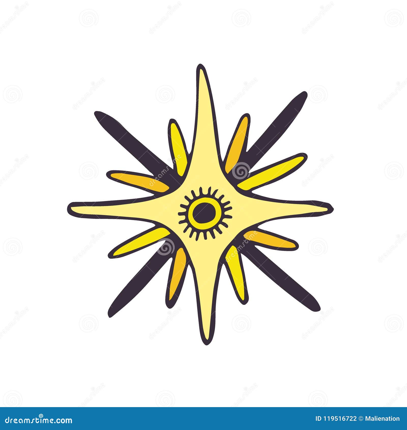 Star Isolated Icon. Doodle Vector Art. Hand Drawn Illustration. Stock ... Star Isolated Icon. Doodle Vector Art. Hand Drawn Illustration. Stock ...