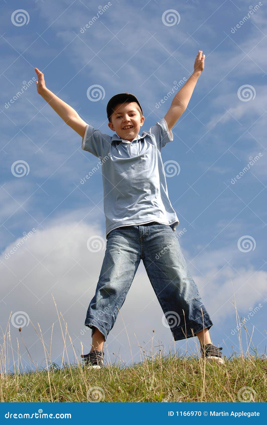 Star Jumping Stock Photo - Image: 1166970