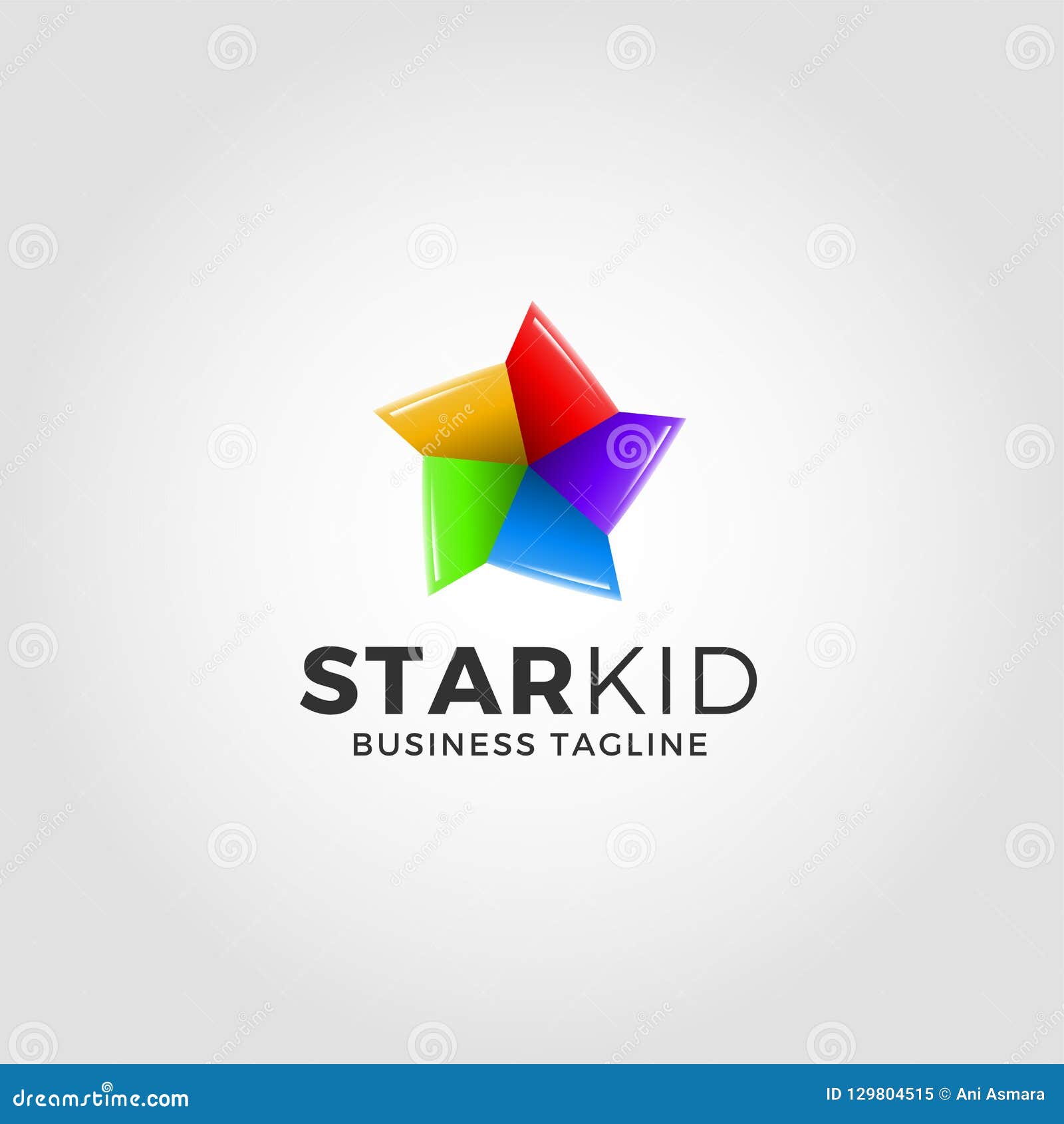 Star Kid - Little Star Logo Stock Vector - Illustration of business ...