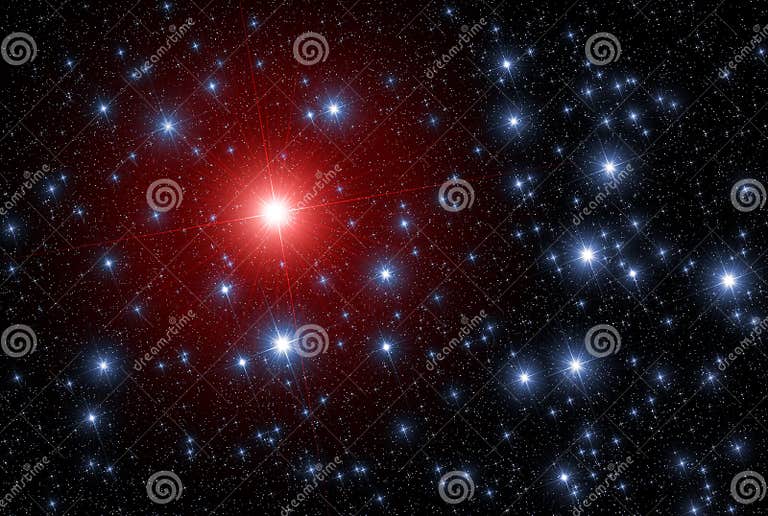 Star Leader Leadership Space Stock Illustration - Illustration of ...