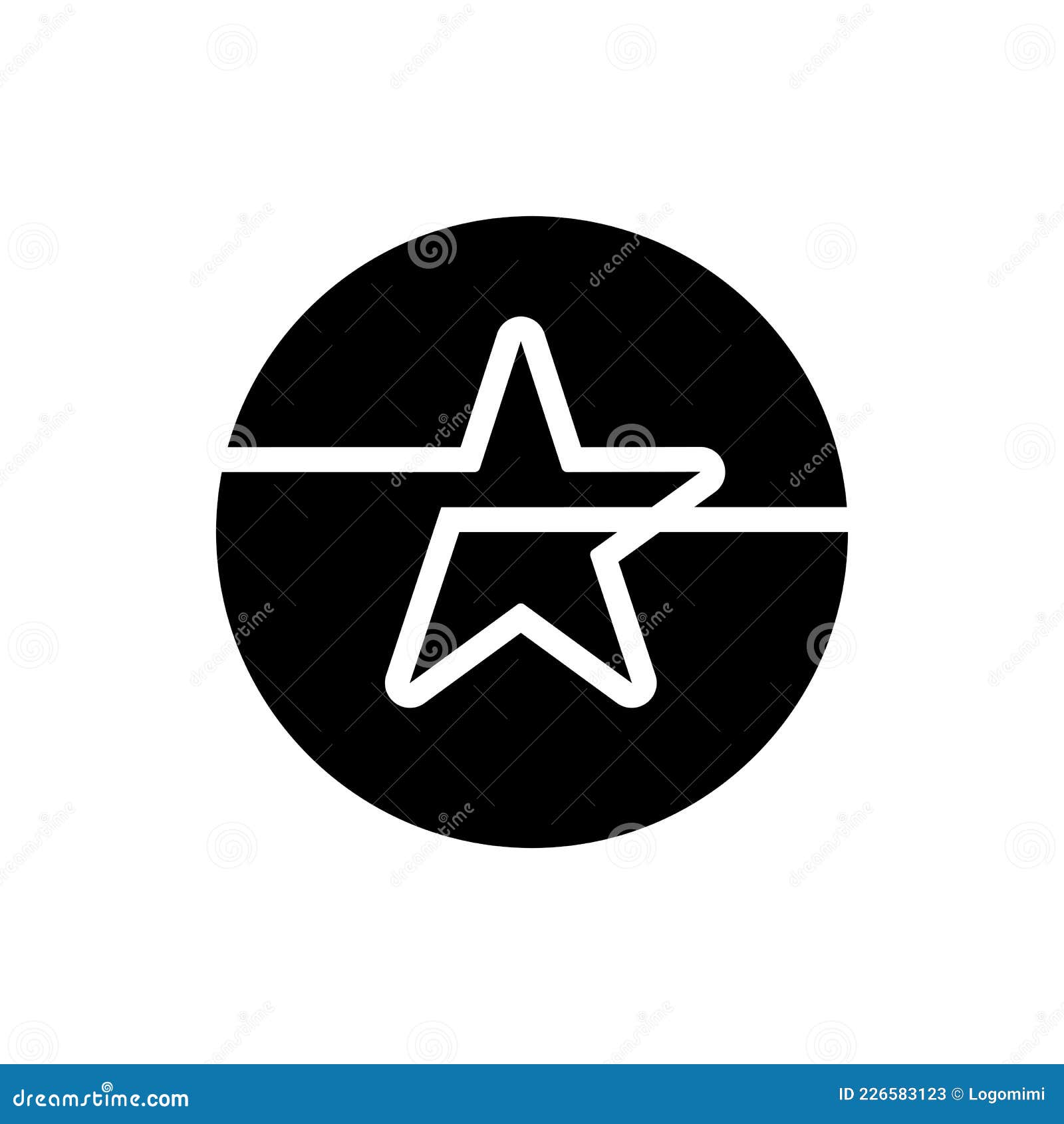 Star Line Logo Design Template Elements - Vector Stock Vector ...