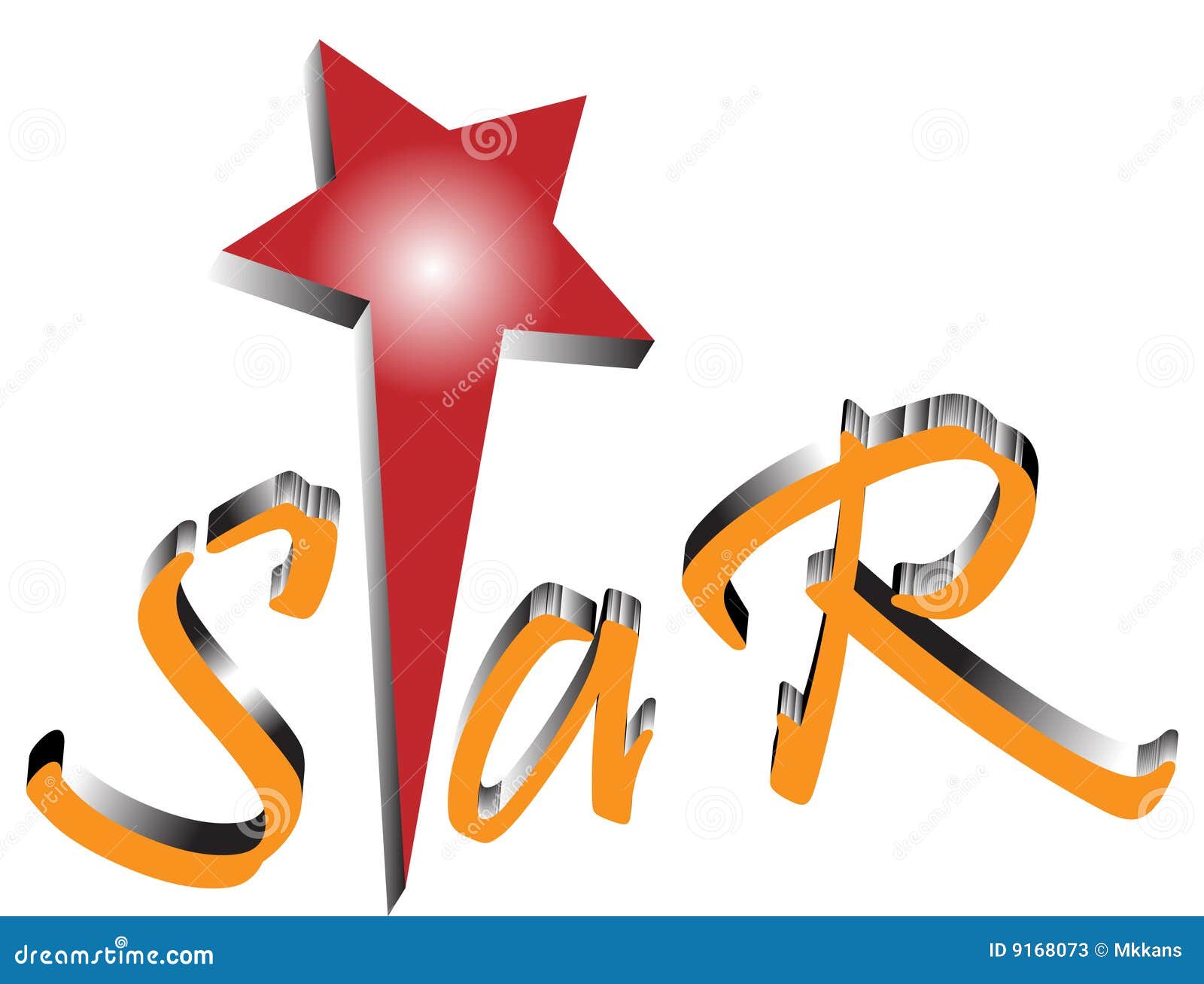 Star logo stock illustration. Illustration of text, colorful - 9168073