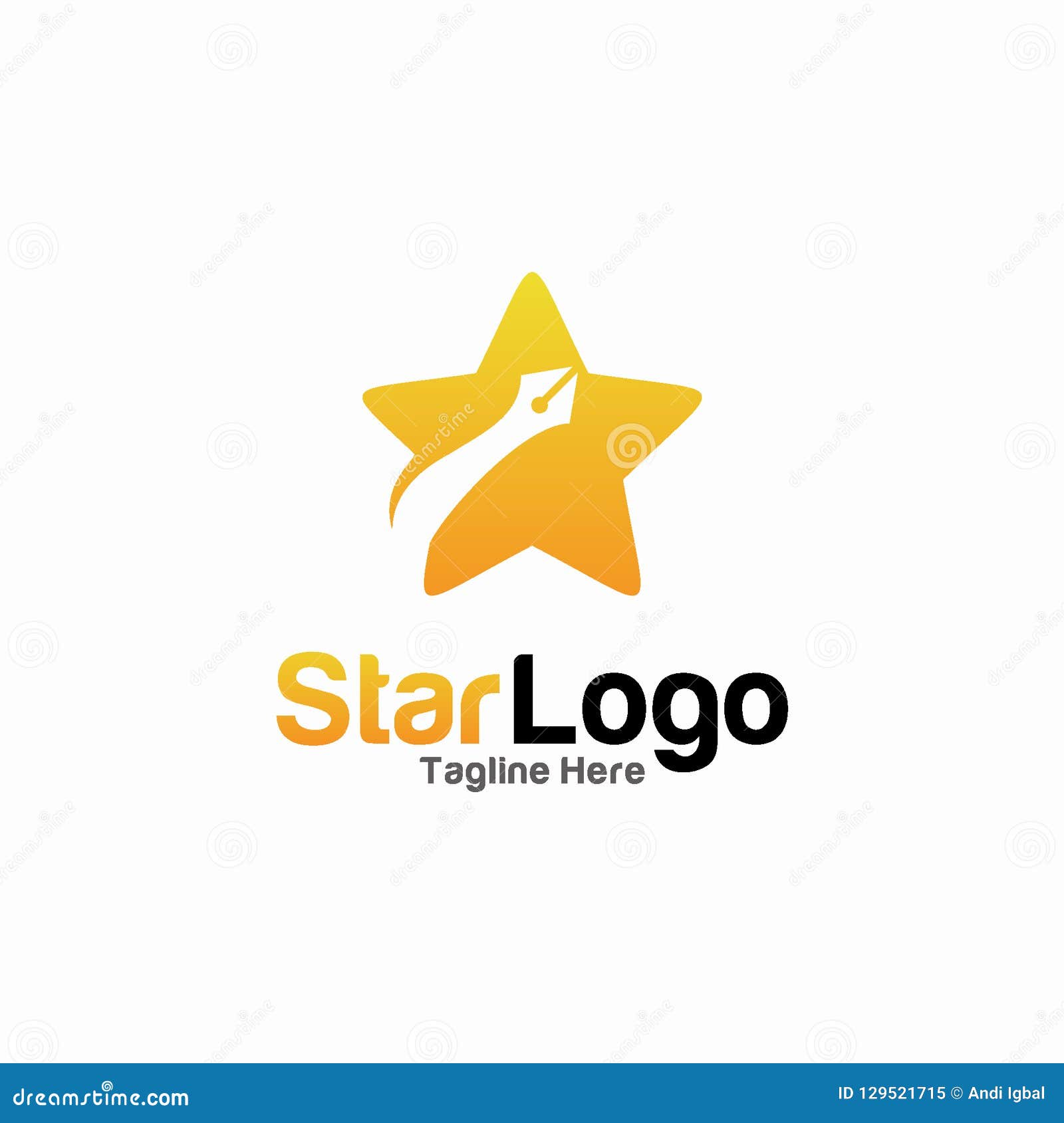 Star Logo Design Concept. Education Logo Template Stock Vector ...