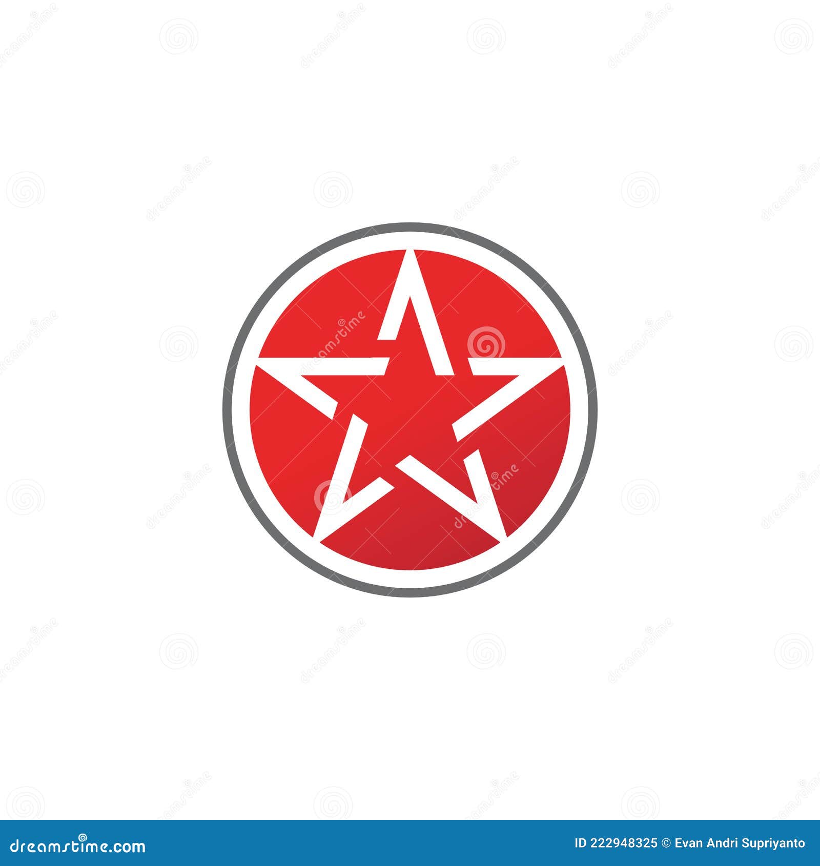 Star Logo Design / Emblem Logo Design Inspiration Stock Vector ...