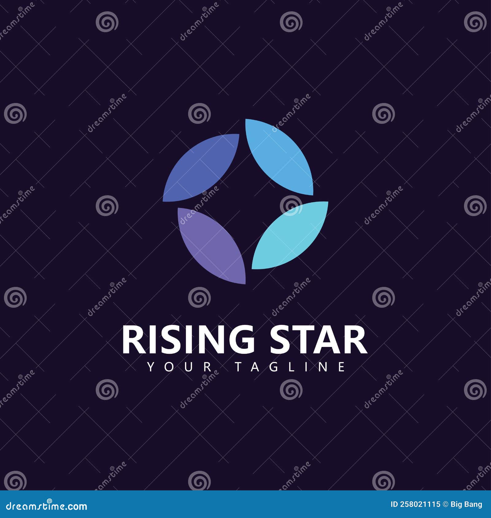 Star Logo Design Template, Simple Star Logo Design Stock Vector ...