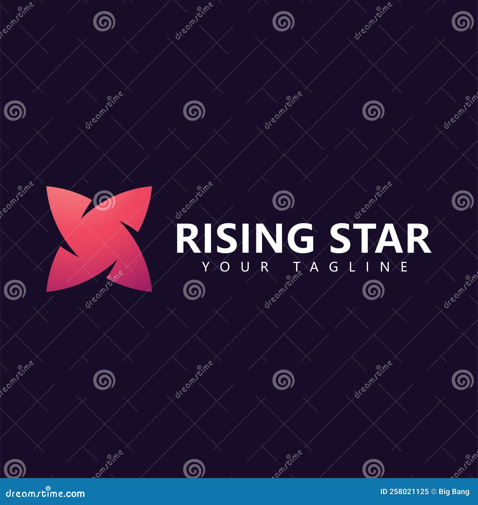 Star Logo Design Template, Simple Star Logo Design Stock Vector ...
