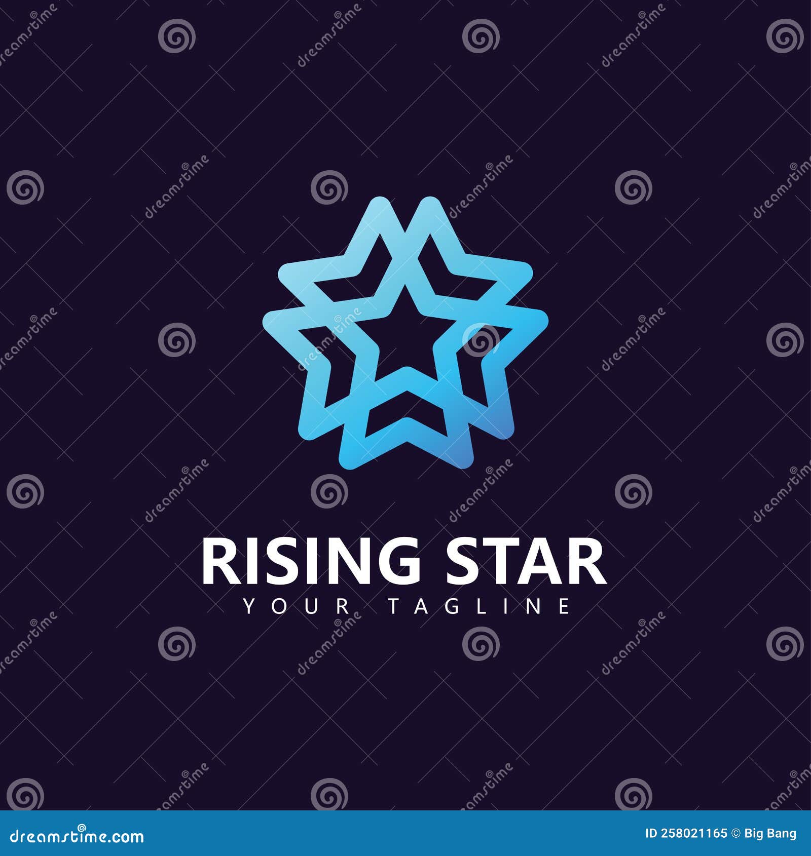 Star Logo Design Template, Simple Star Logo Design Stock Vector ...