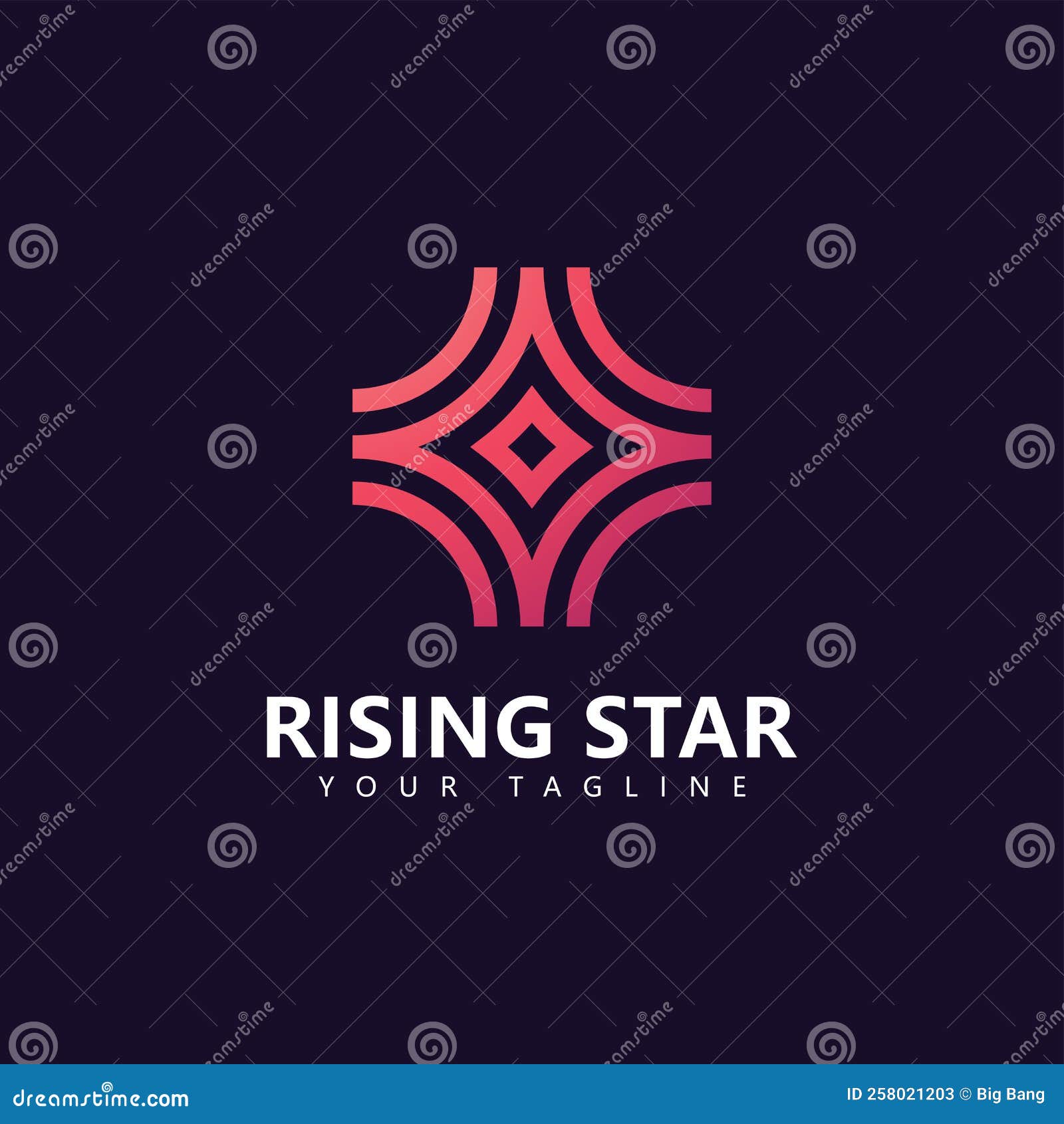 Star Logo Design Template, Simple Star Logo Design Stock Vector ...