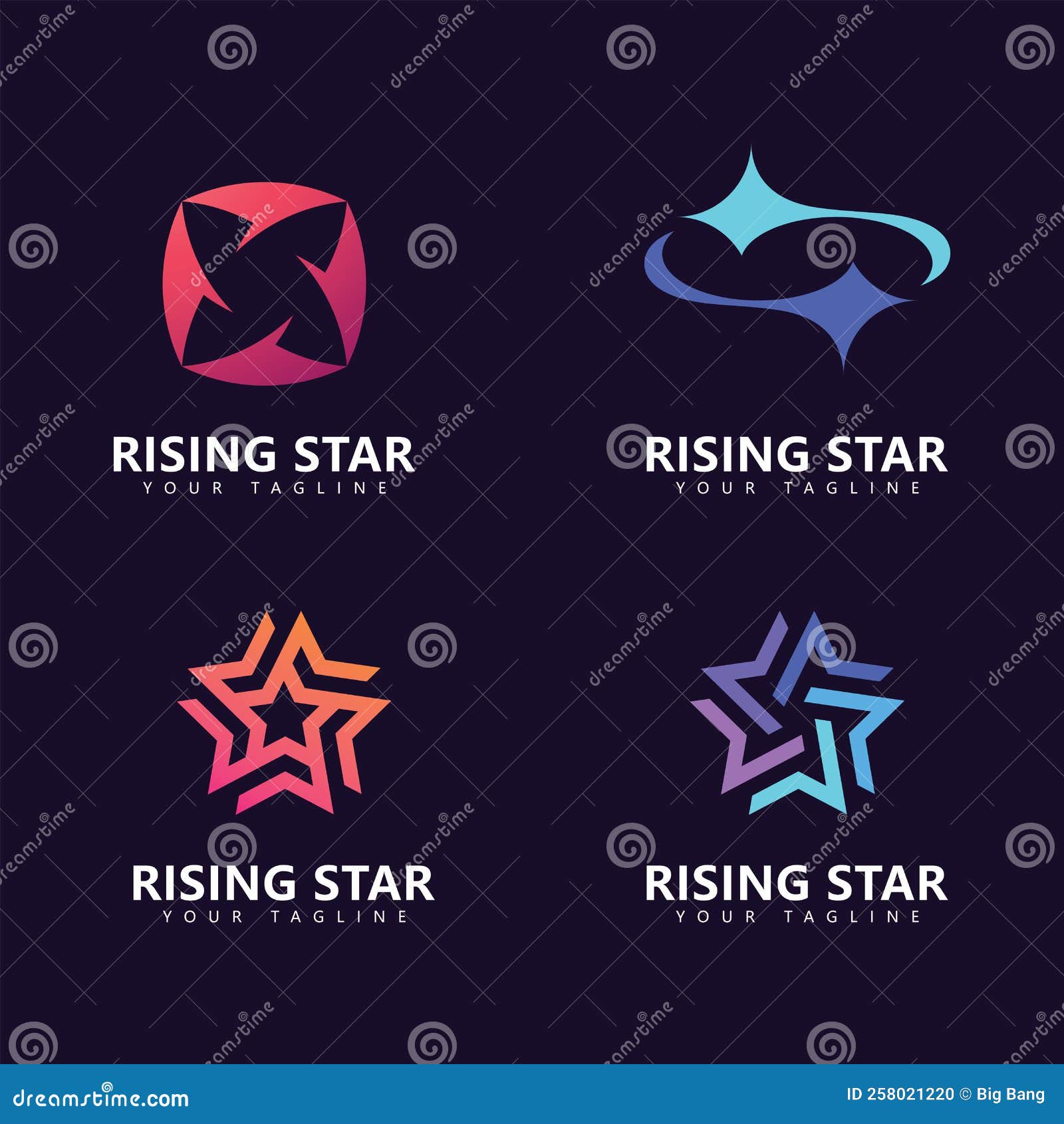 Star Logo Design Template, Simple Star Logo Design Stock Vector ...