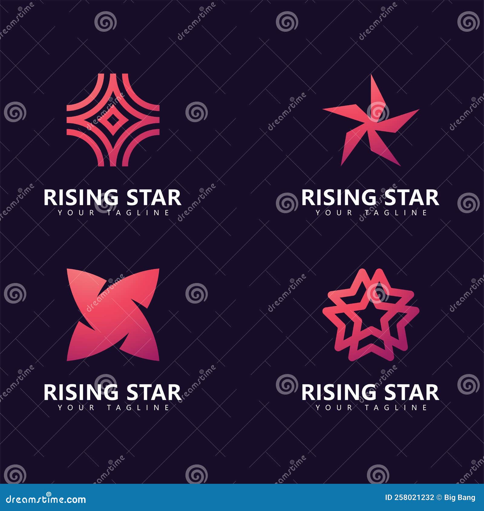 Star Logo Design Template, Simple Star Logo Design Stock Vector ...