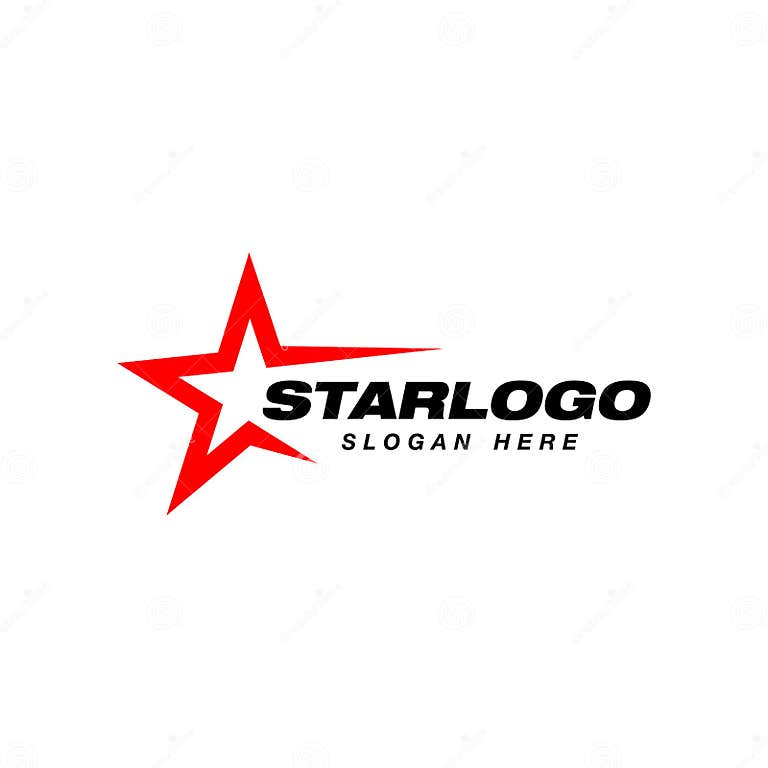 Star Logo Design Template. Star Vector Icon Stock Vector - Illustration ...