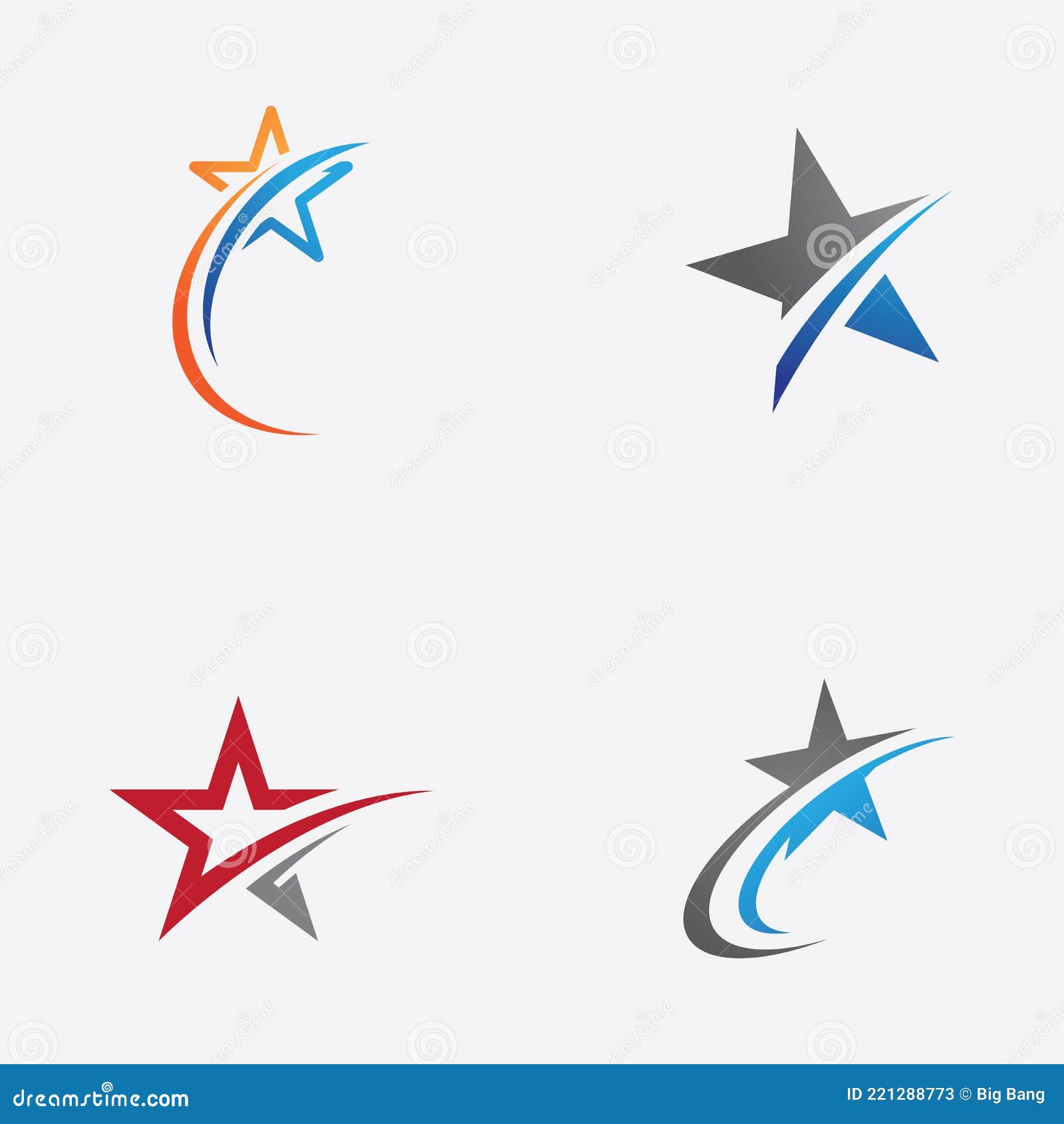 Star Logo Design Template Vector Stock Vector - Illustration of star ...