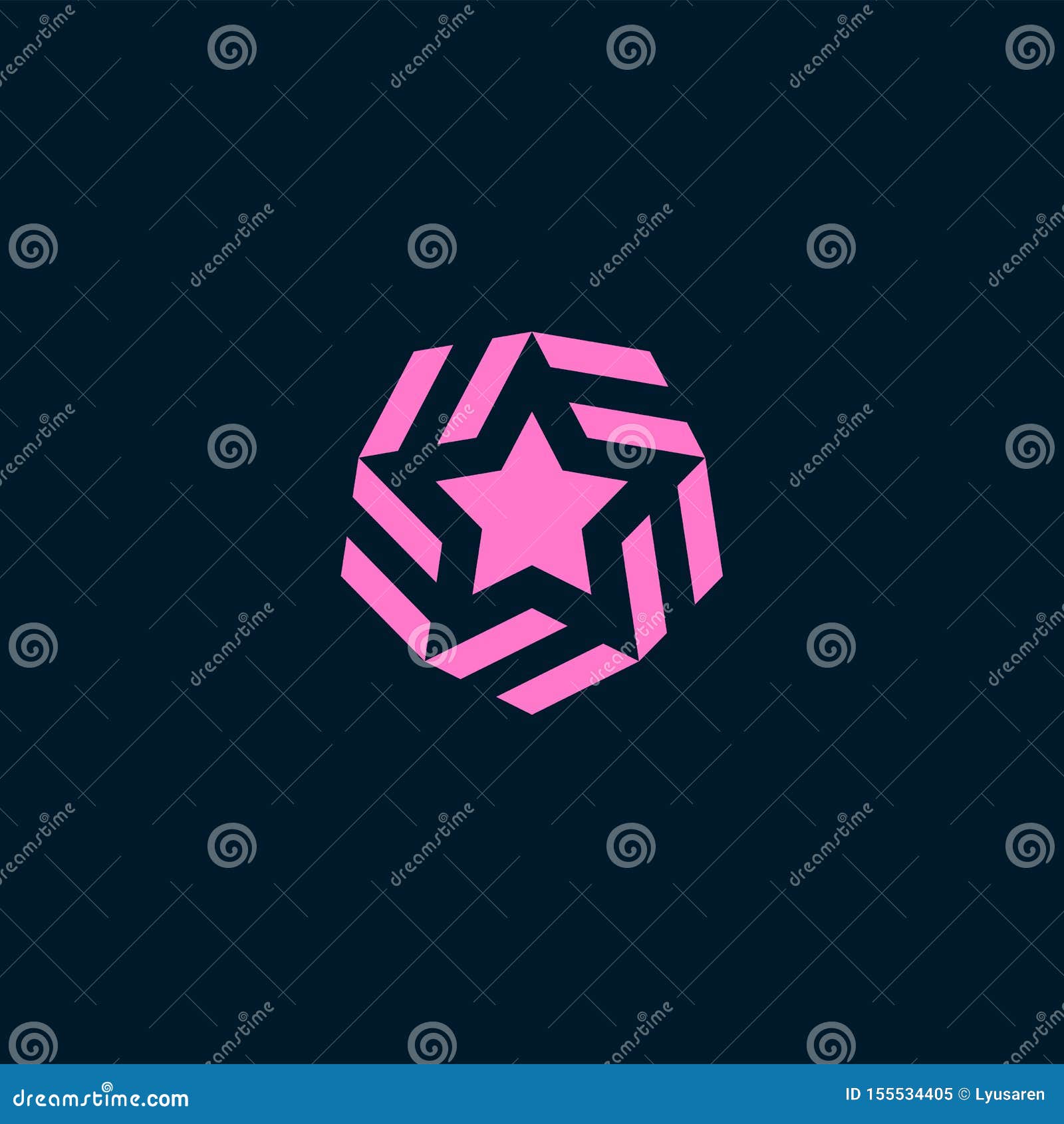 Star Logo Element Vector Emblem Modern Design Stock Illustration ...