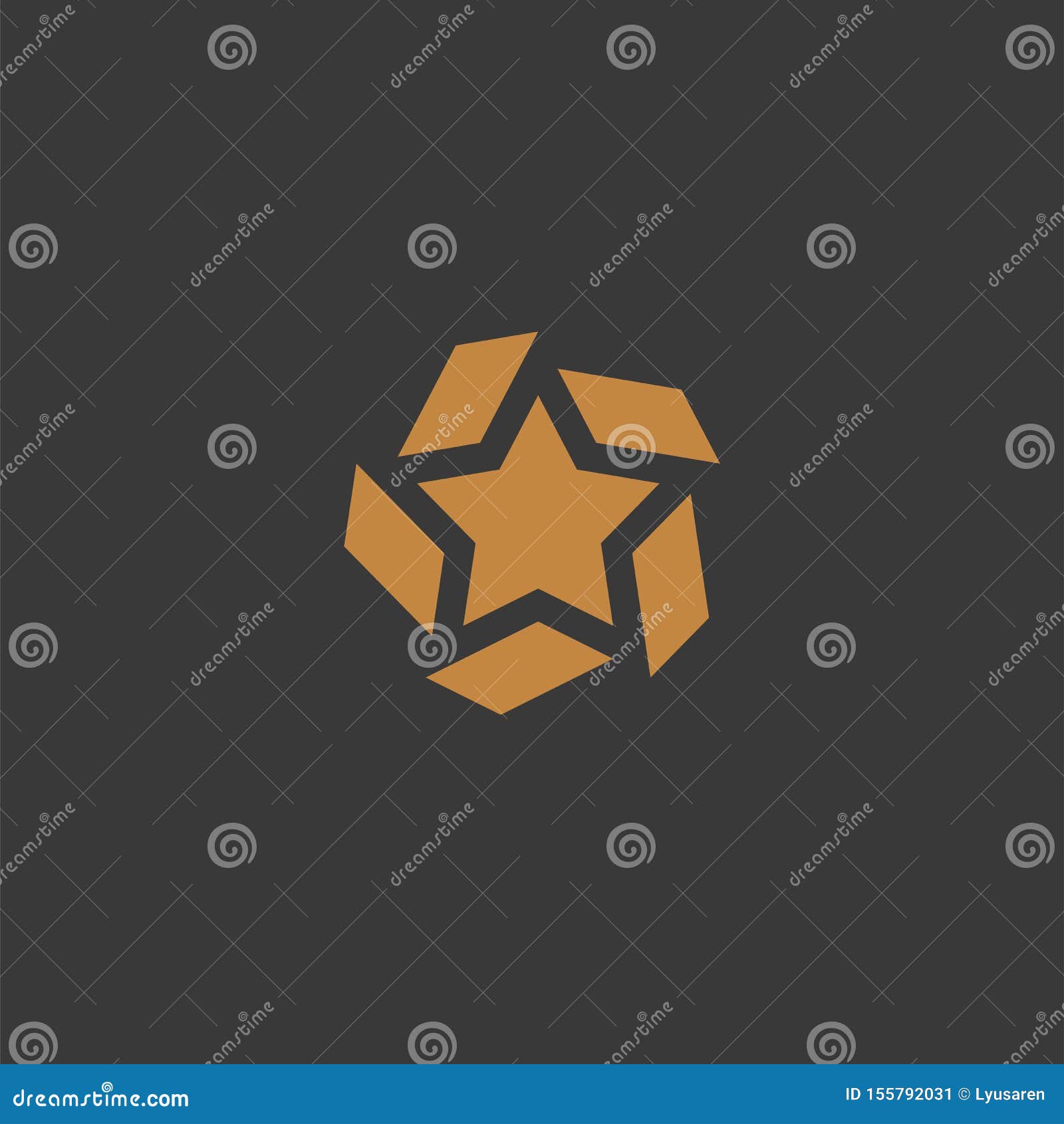 Star Logo Element Vector Emblem Modern Design Stock Illustration ...