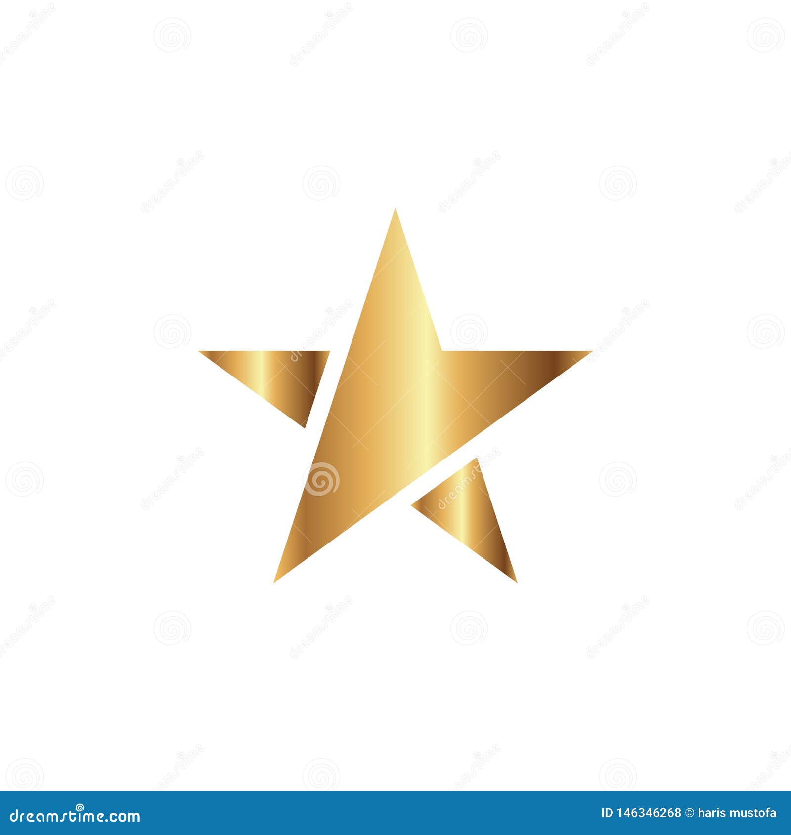 Star Logo Graphic Design Template Vector Stock Vector - Illustration of ...