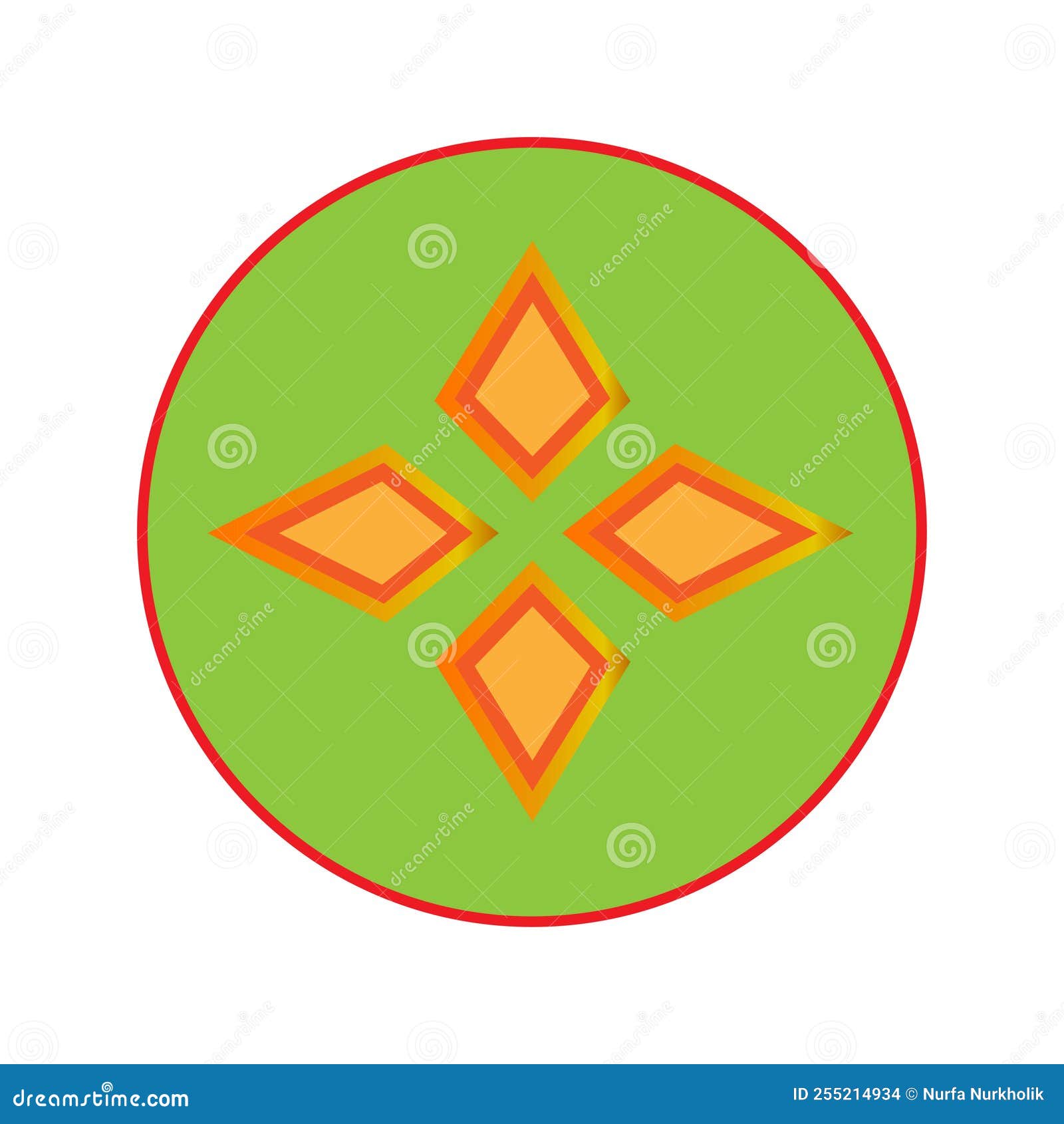 Star Logo Icon Colorful Background Vector Design Stock Vector ...