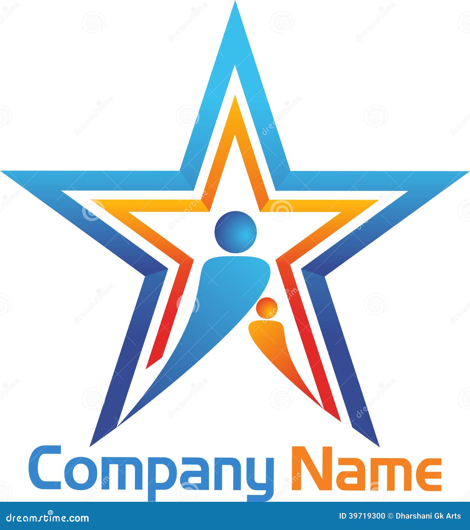 Star Logo Stock Vector - Image: 39719300