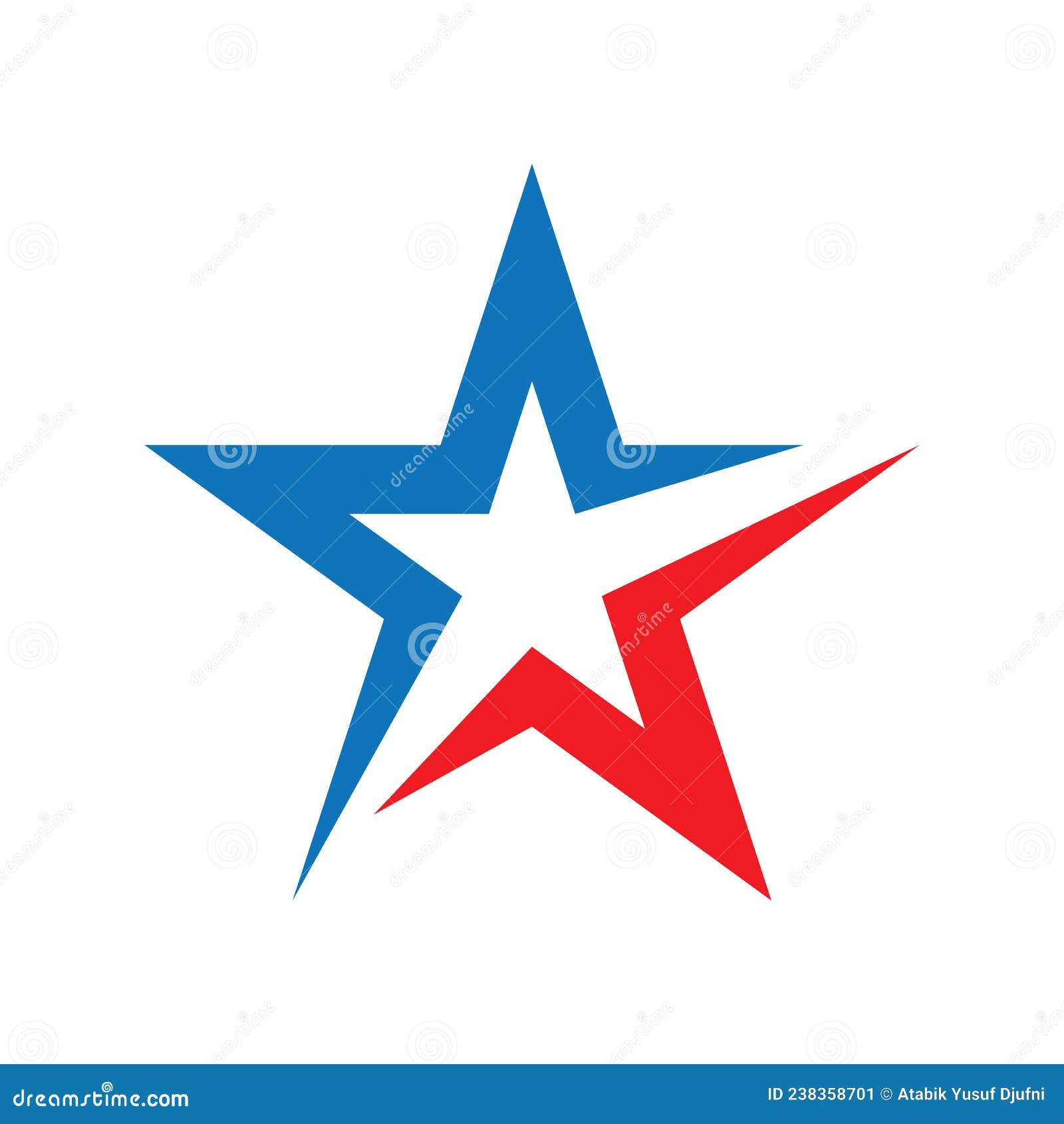 Star logo images stock vector. Illustration of modern - 238358701