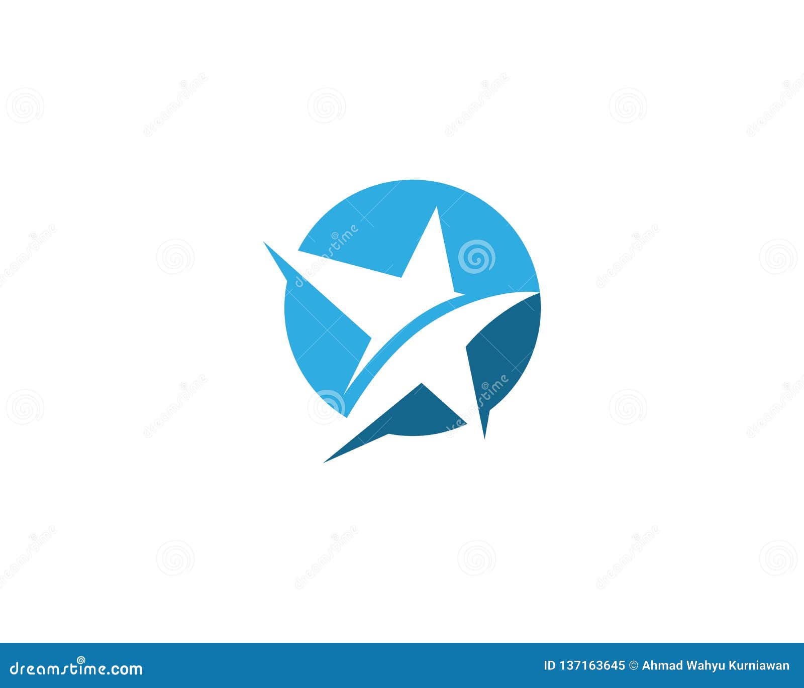 Star Logo Template stock vector. Illustration of element - 137163645