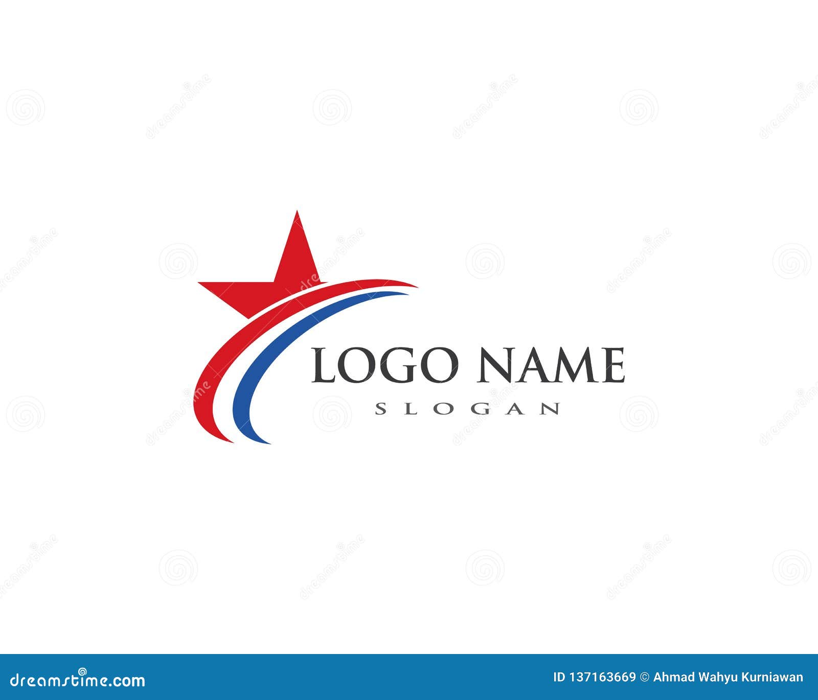 Star Logo Template stock vector. Illustration of graphic - 137163669