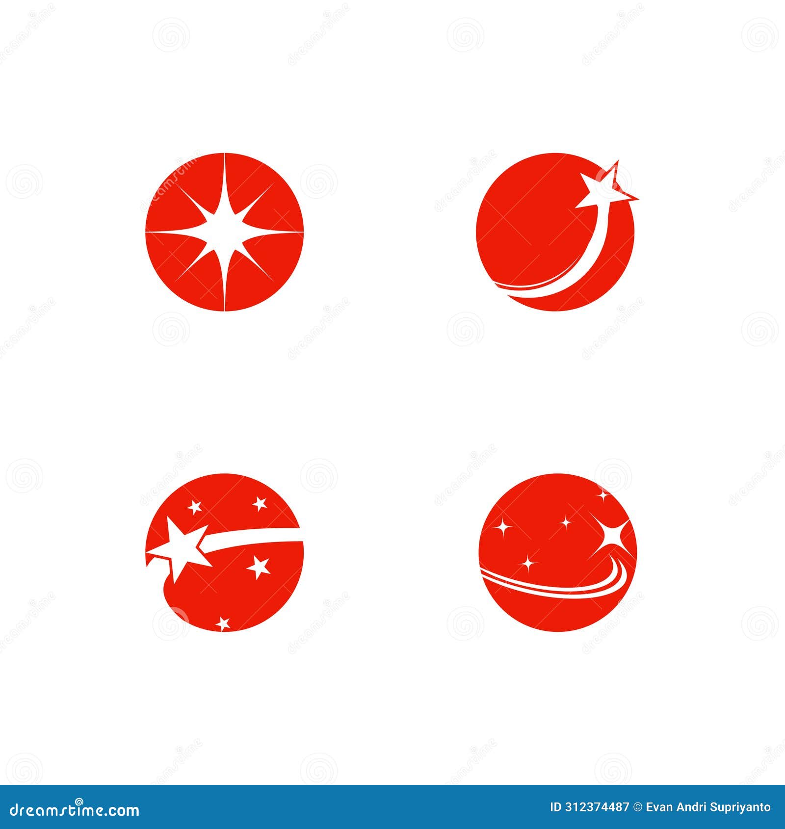 Star Logo Vector Template Element Symbol Design Stock Vector ...