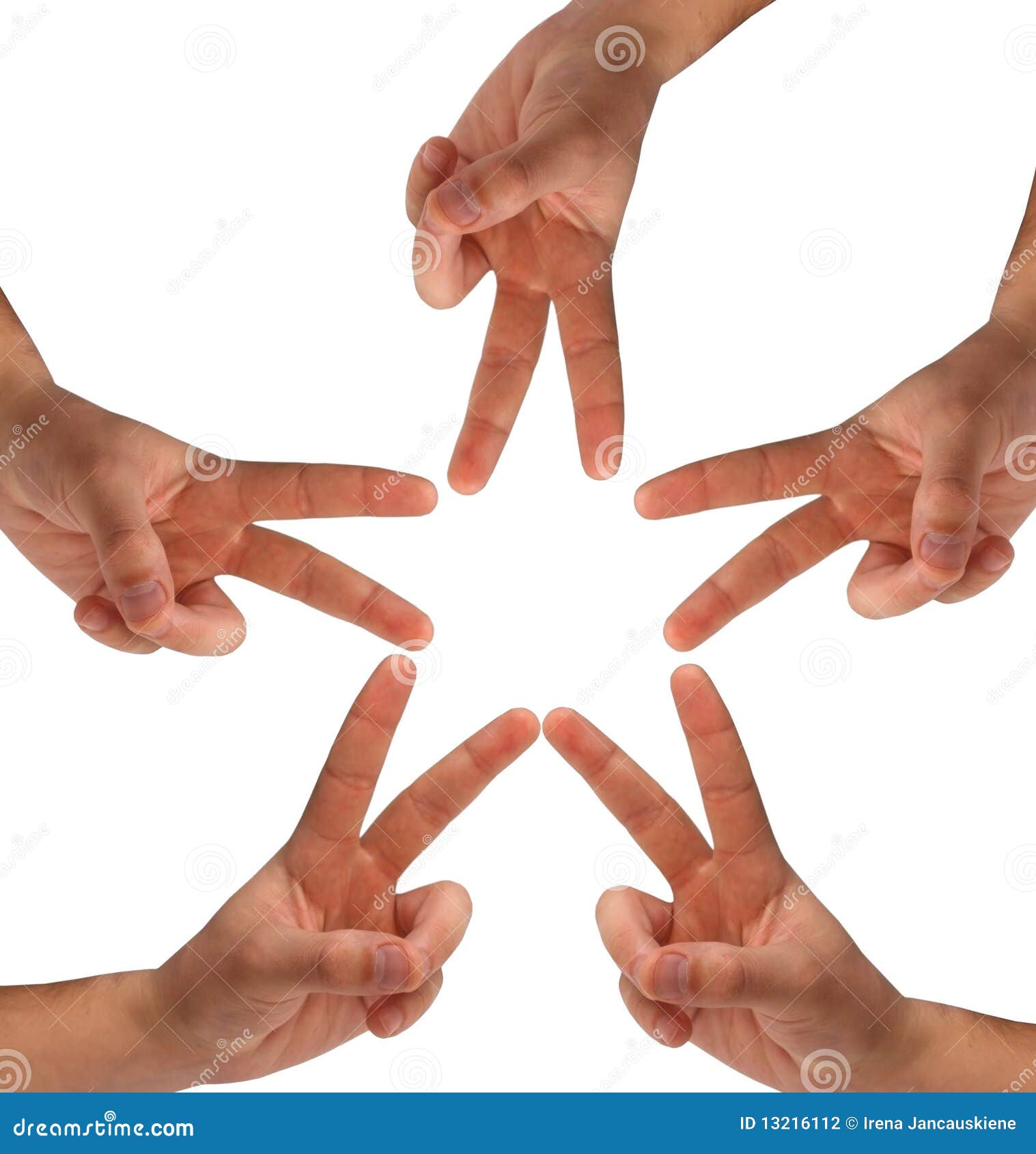 Star made of hands stock photo. Image of confidence, body - 13216112