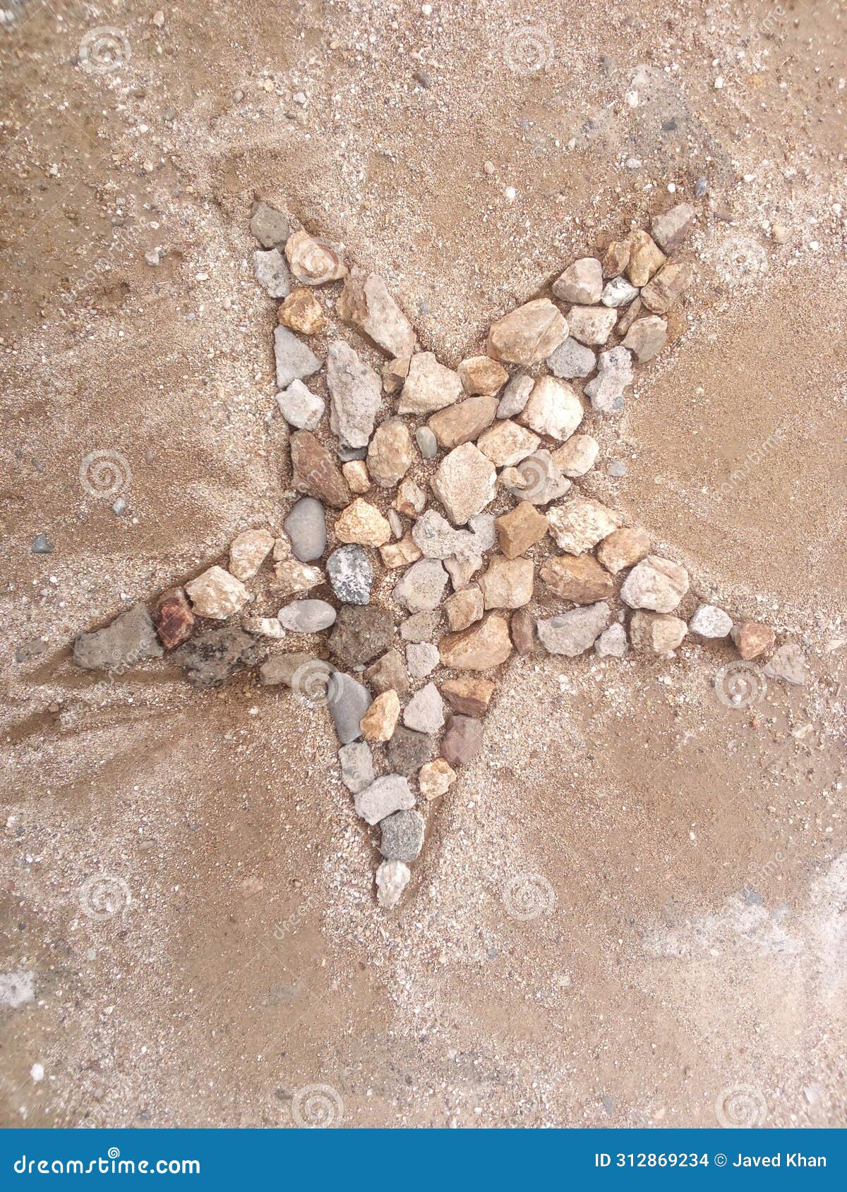 A Star made of pebbles stock photo. Image of diagram - 312869234