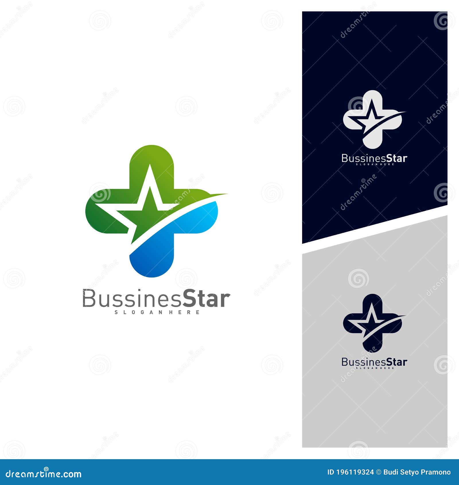 Star Medical Logo Template Design Vector, Concept, Creative Symbol ...