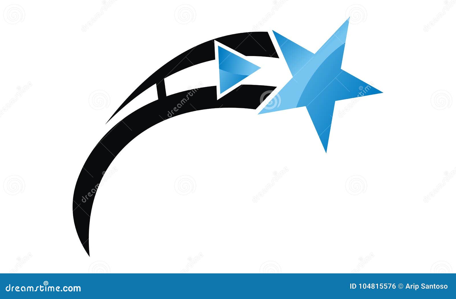 Star Movie Studio stock vector. Illustration of logo - 104815576