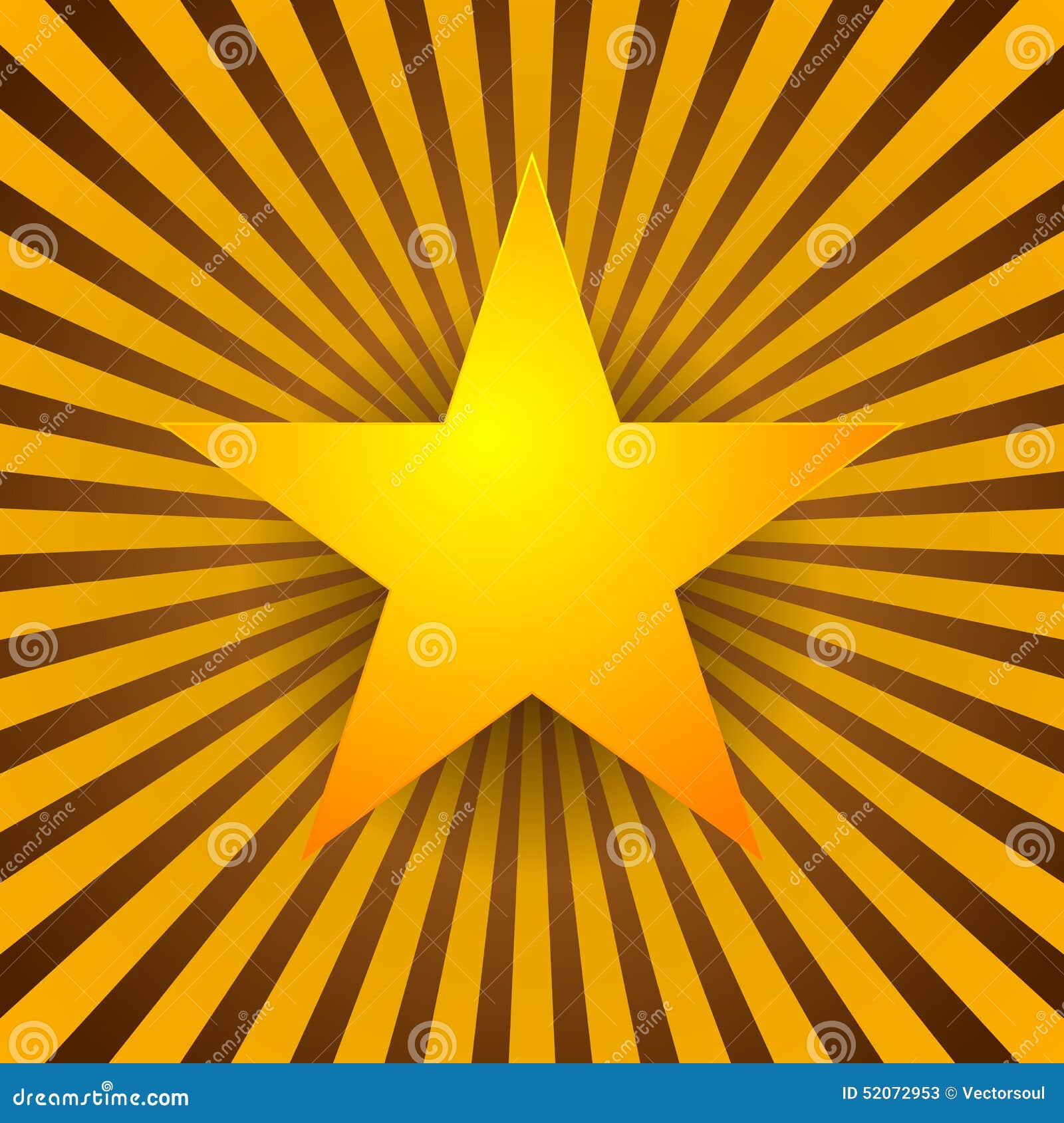 Star Over Bursting Background Stock Vector - Illustration of background ...