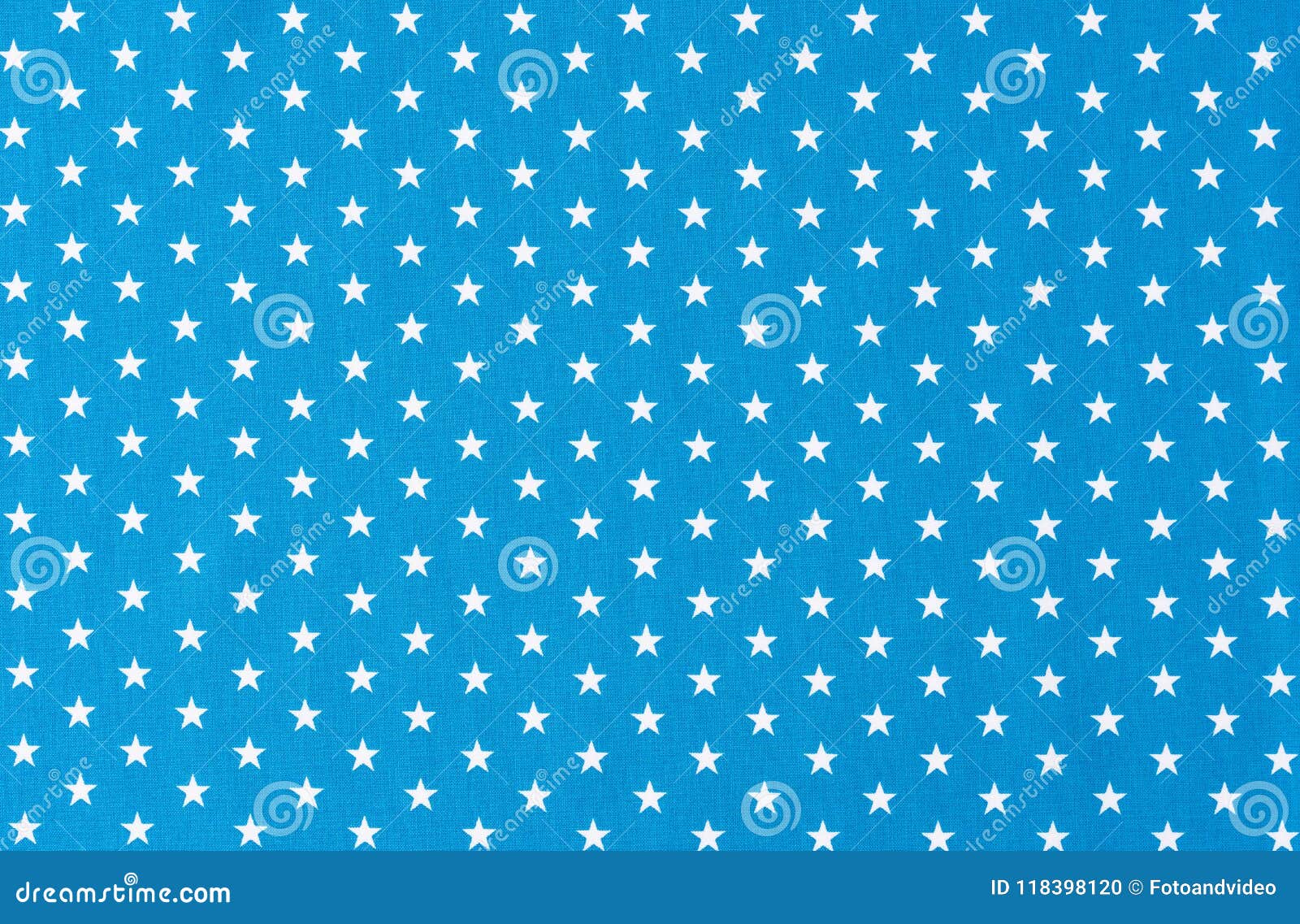 Star Pattern Background Texture, Blue Fabric with White Stars Stock ...