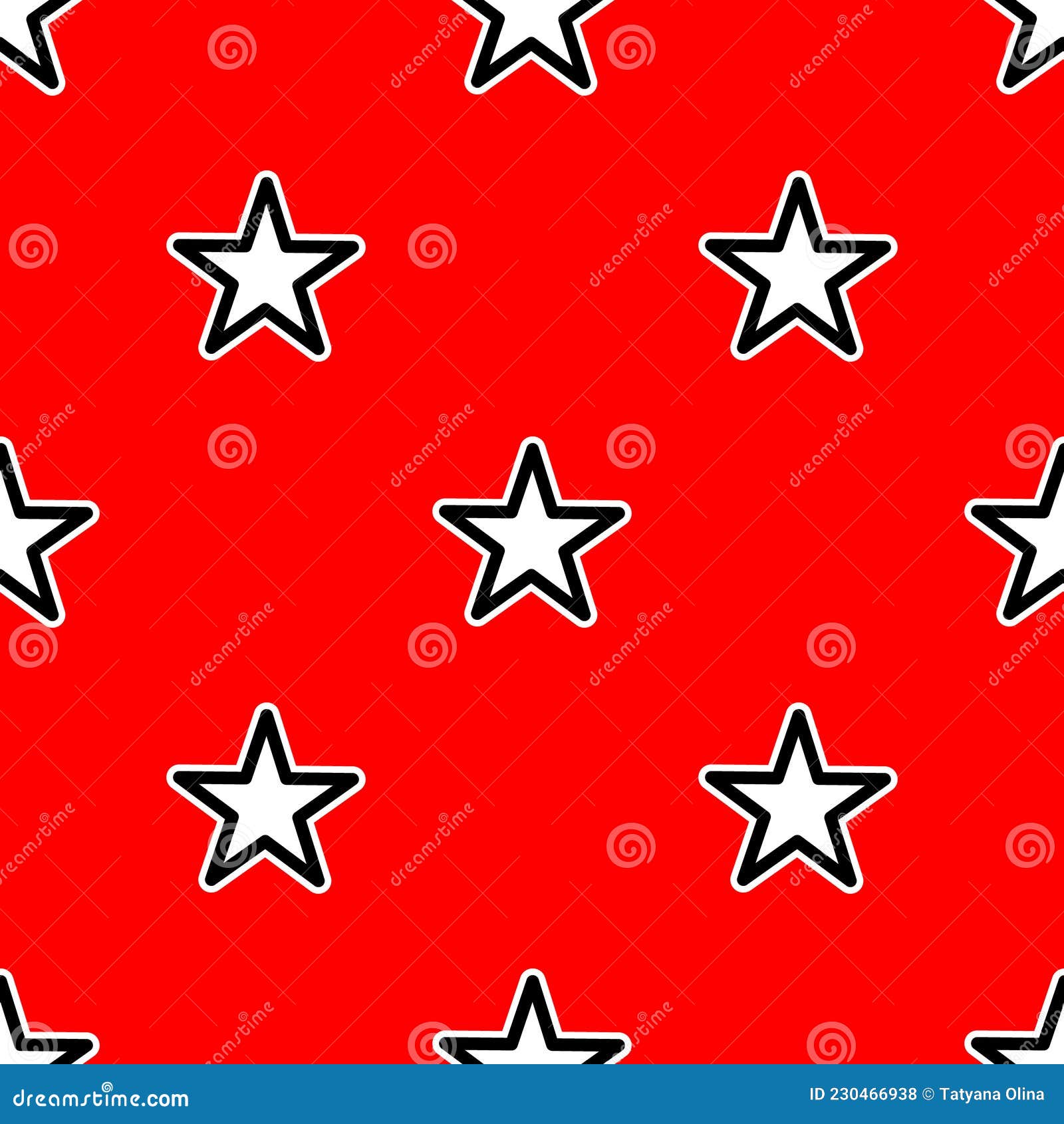 Star Pattern on Red Background Stock Vector - Illustration of design ...