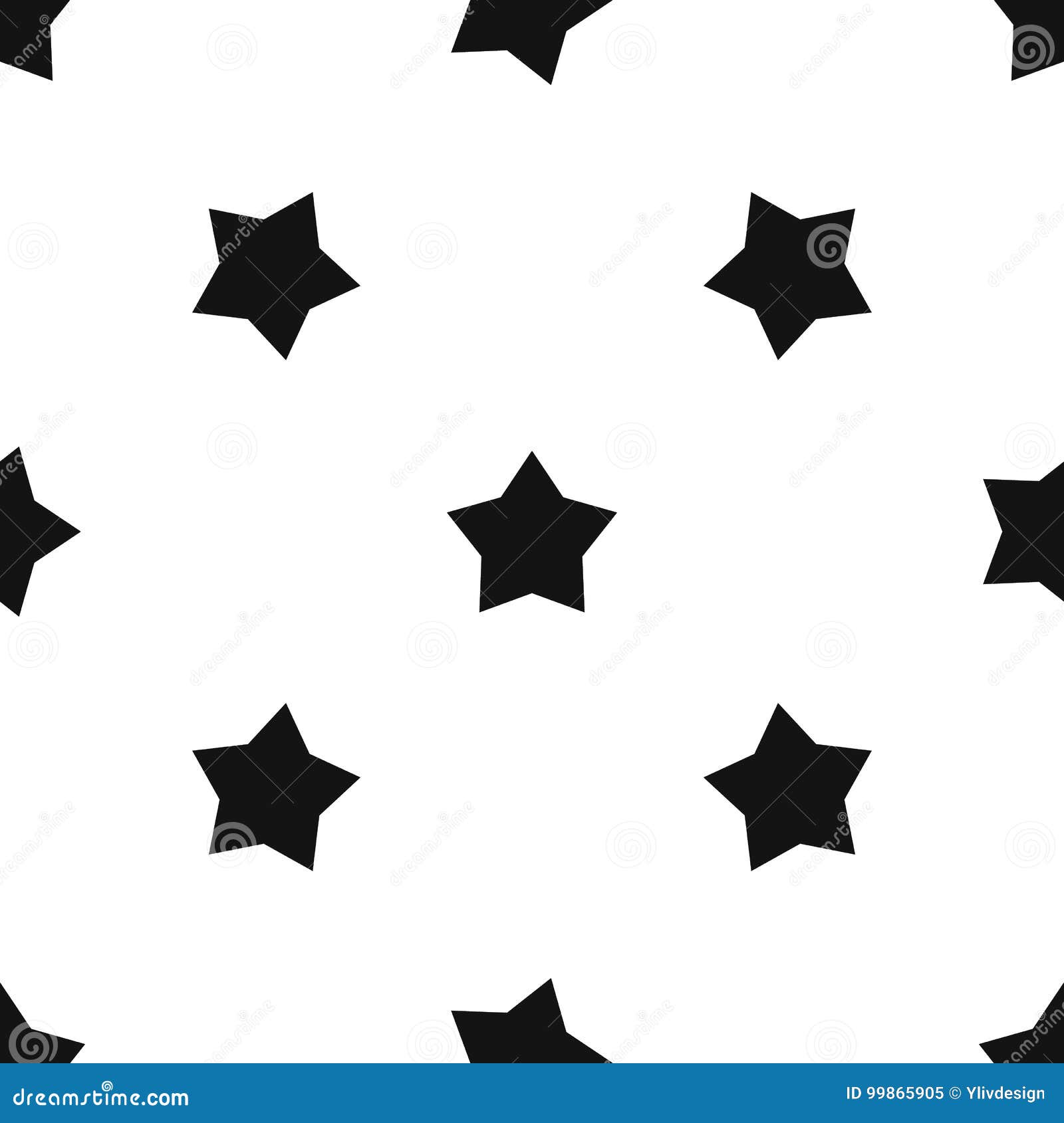 Star Pattern Seamless Black Stock Vector - Illustration of emblem ...