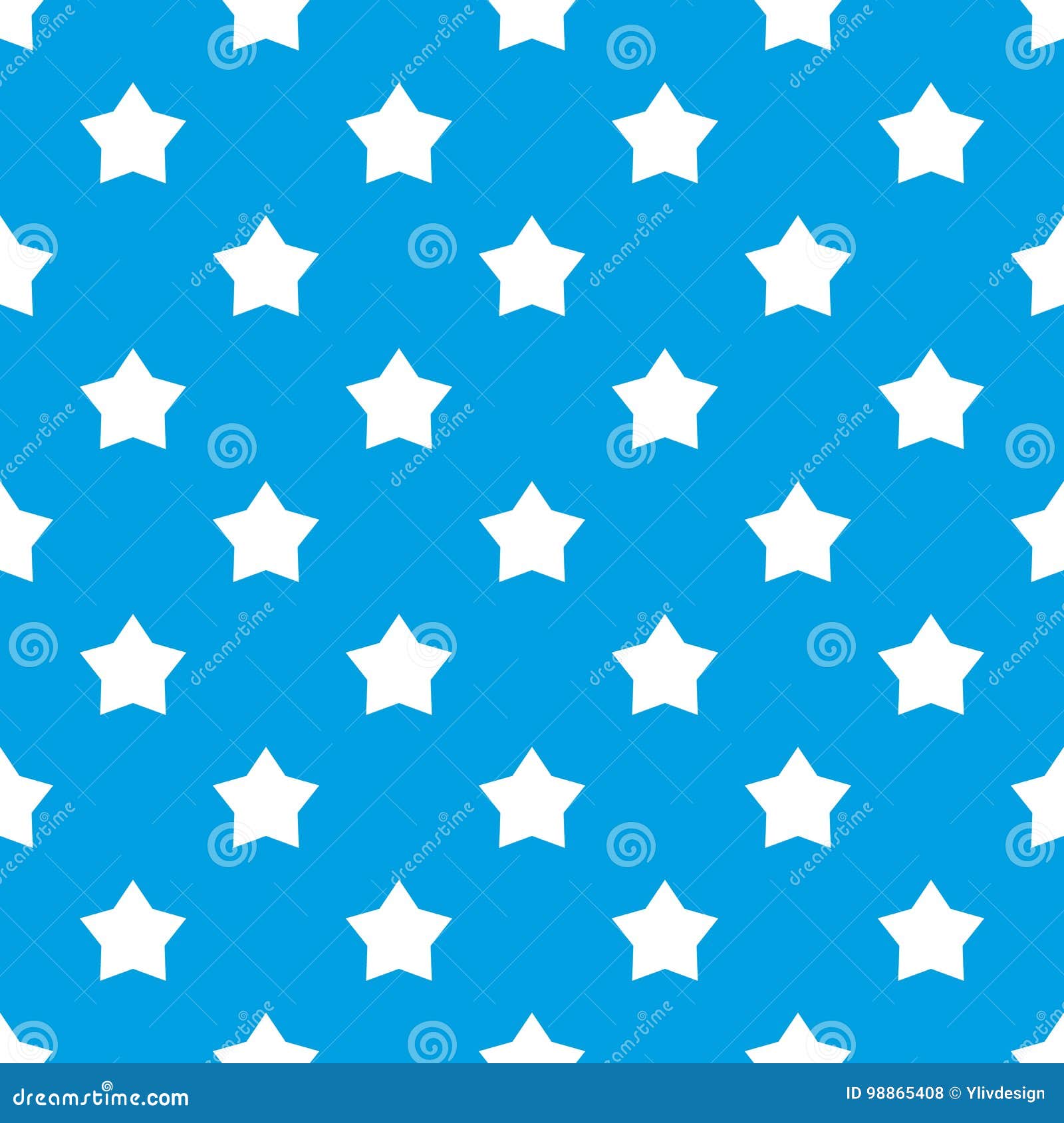 Star pattern seamless blue stock vector. Illustration of modern - 98865408