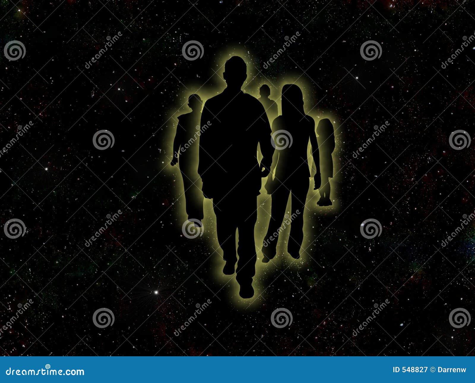 Star-People stock illustration. Illustration of abstract - 548827