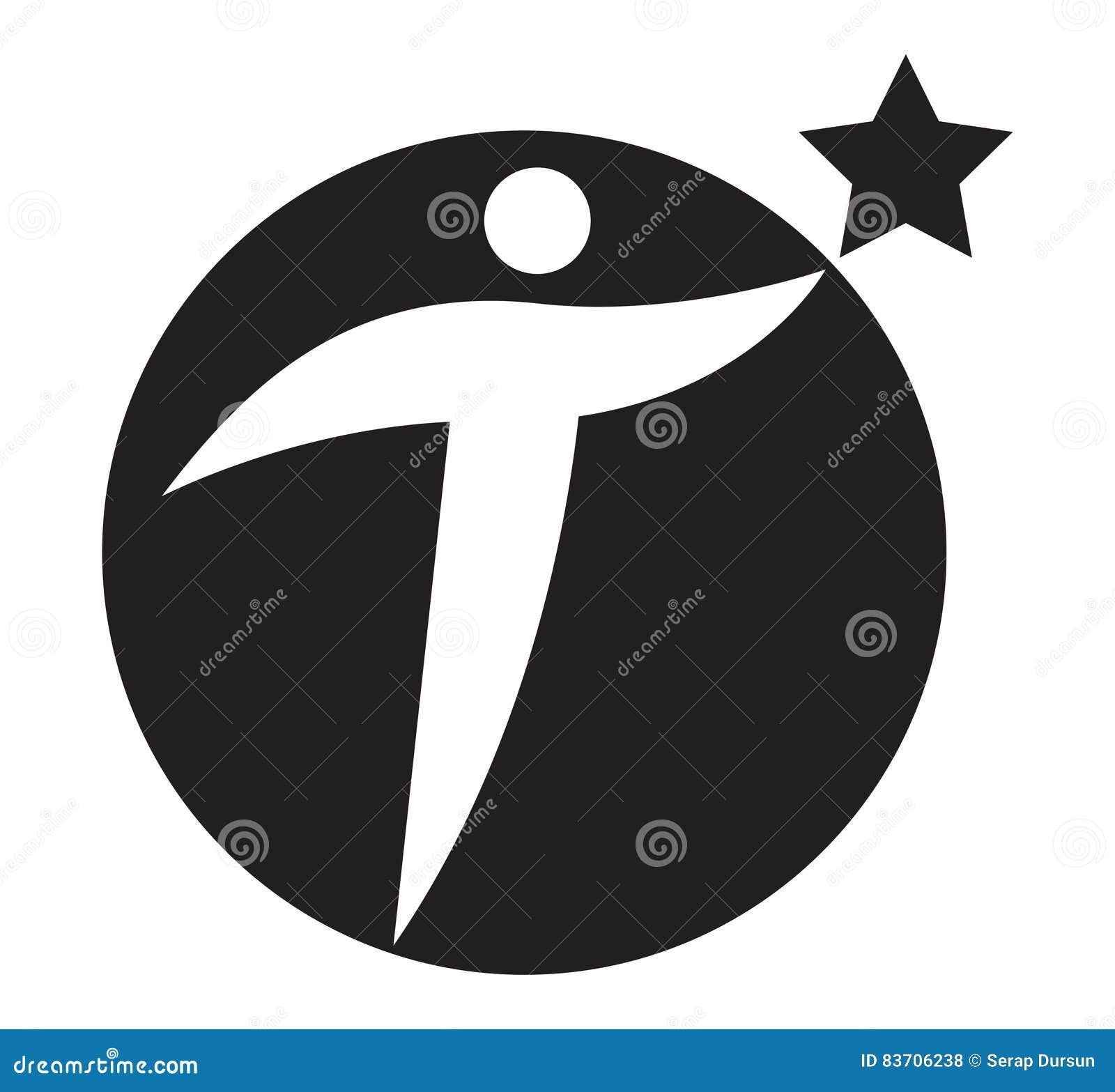 Star Person Concept Icon Design Stock Vector - Illustration of person ...