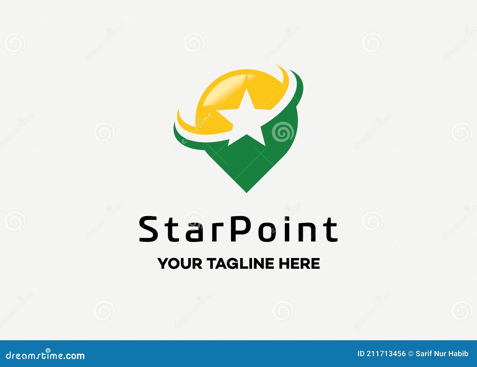 Star Point Logo Design Template Stock Vector - Illustration of abstract ...