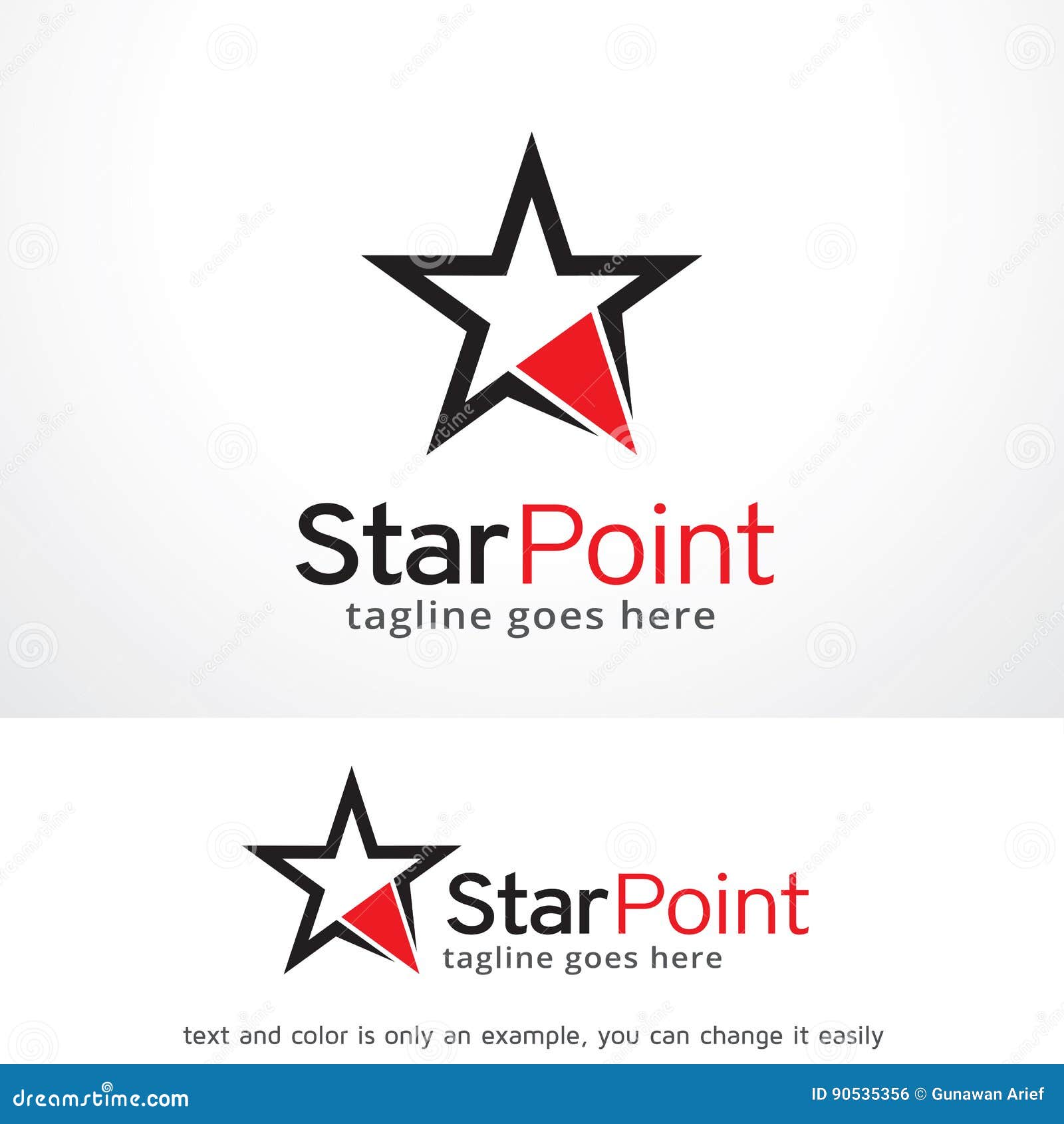 Star Point Logo Template Design Vector, Emblem, Design Concept ...