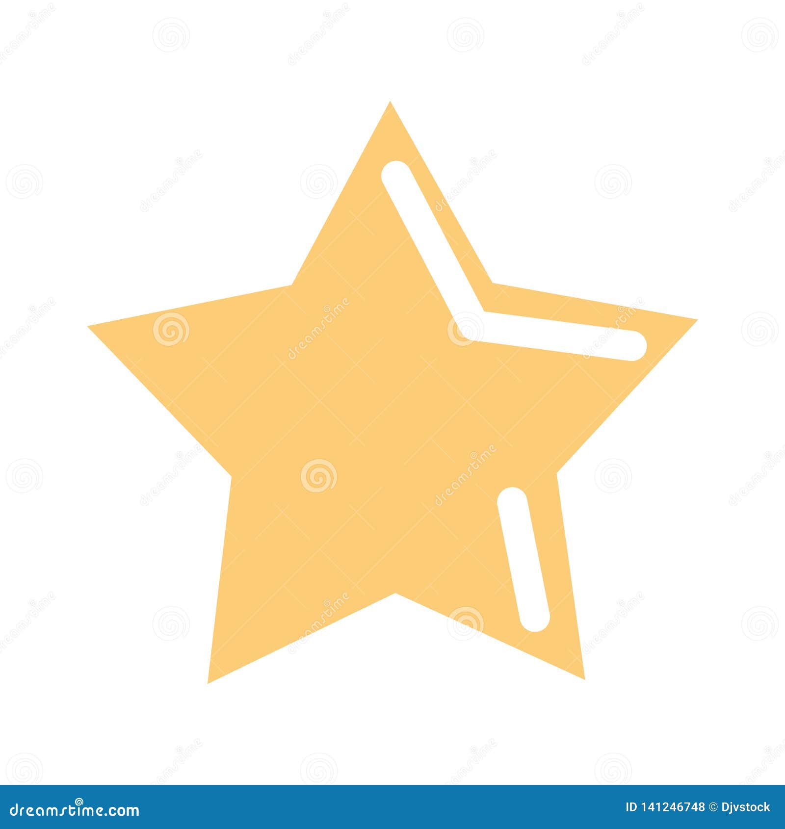 Star power award stock vector. Illustration of prize - 141246748