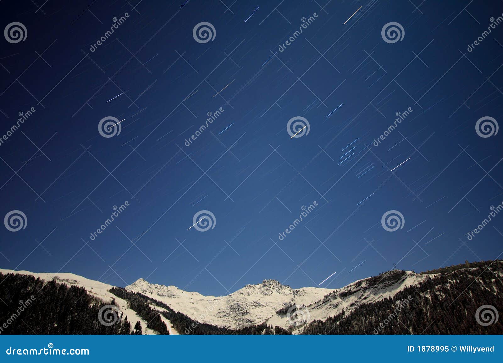 Star rain stock image. Image of curious, shooting, star - 1878995