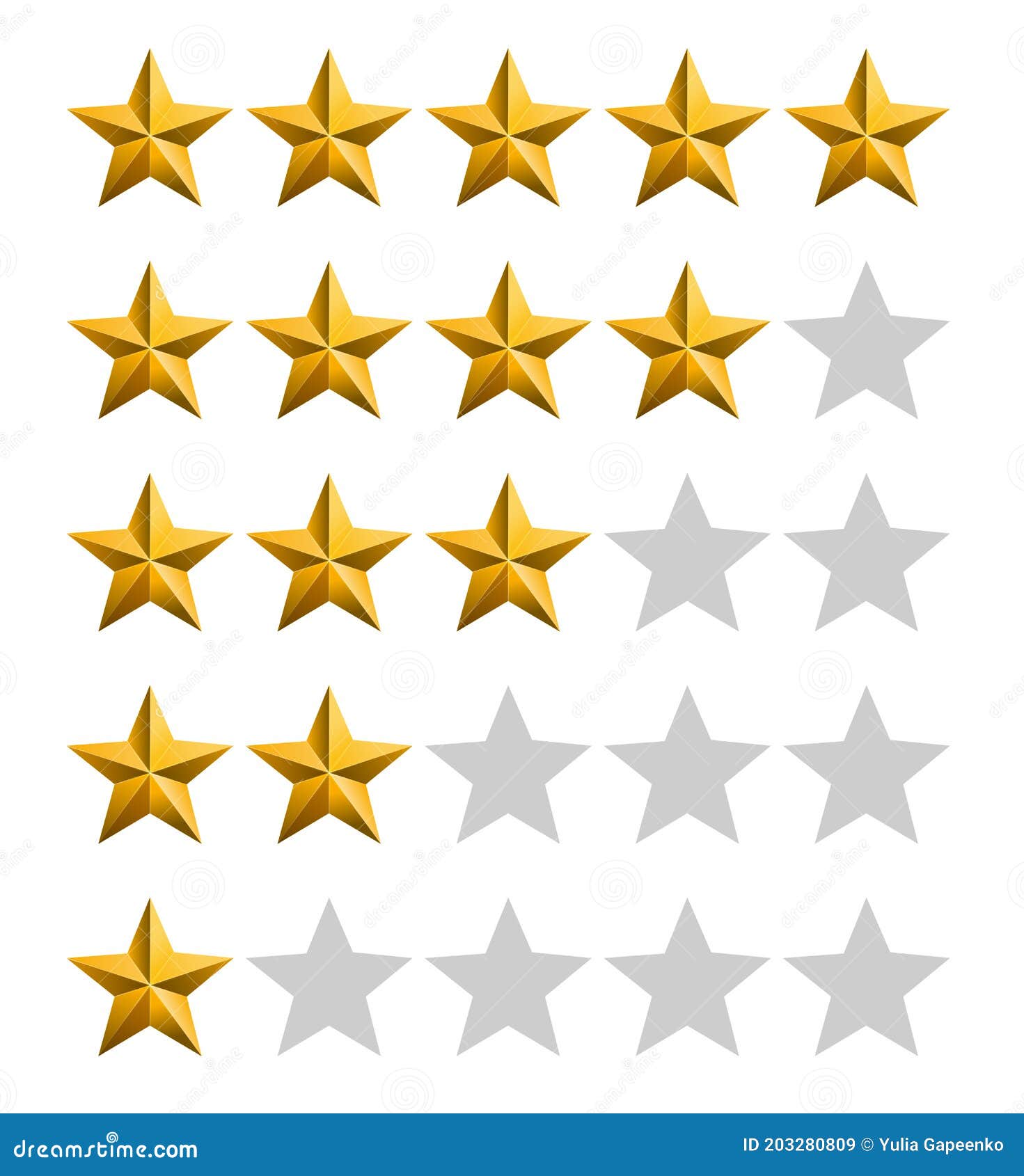 Star Rank Background. Vector Illustration Stock Illustration ...