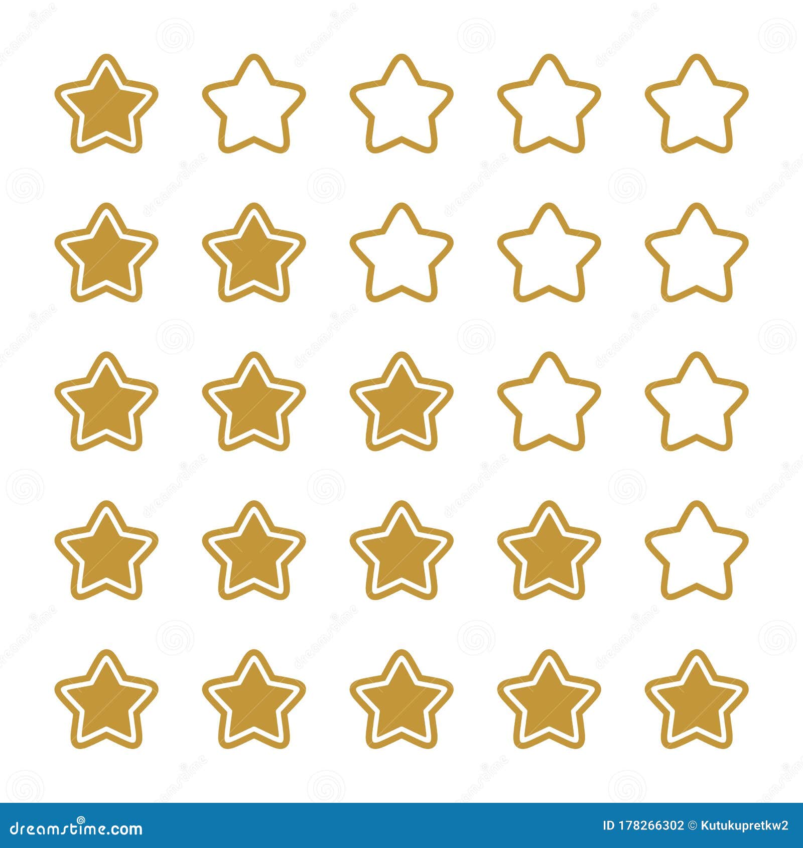 Star Rating Logo Template Illustration Design. Vector EPS 10 Stock ...