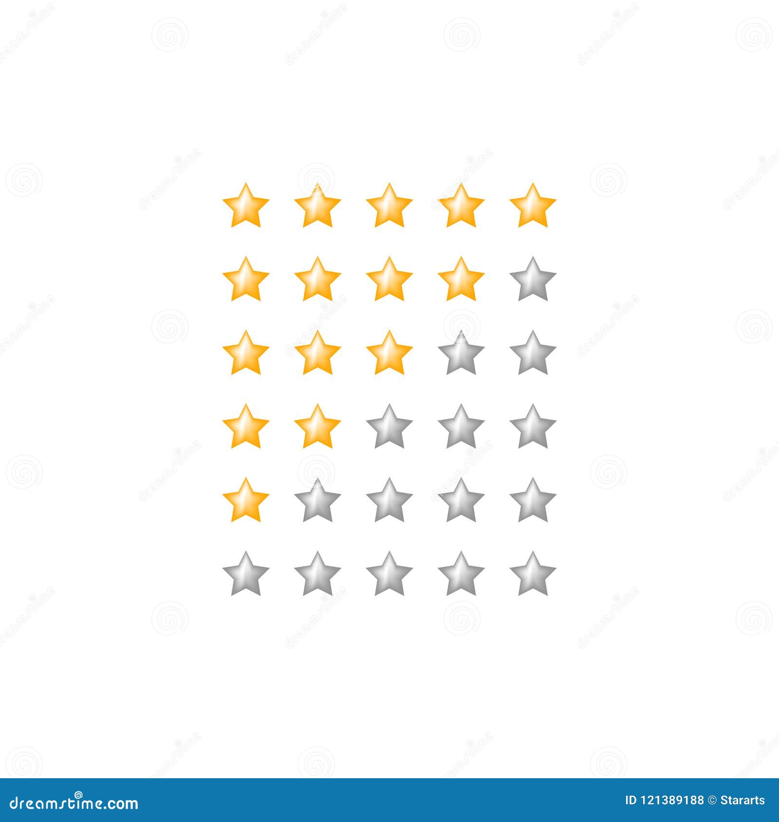 Star Rating Web Feedback Symbol Stock Vector - Illustration of quality ...