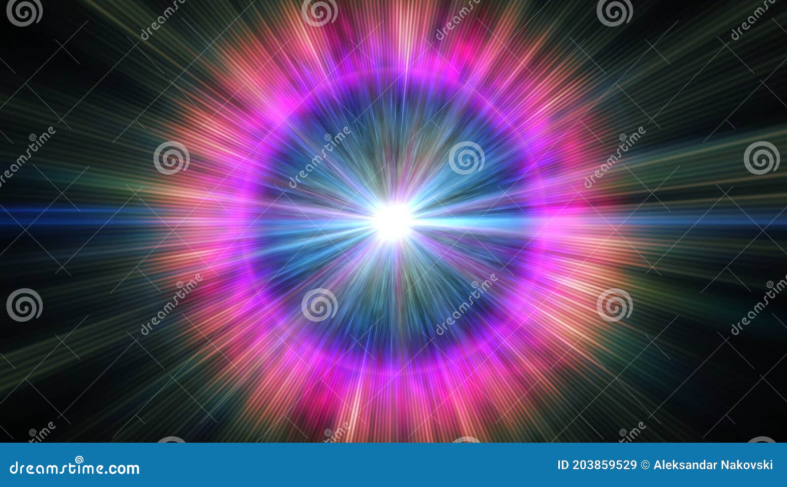 Star ray light in space stock illustration. Illustration of beauty ...